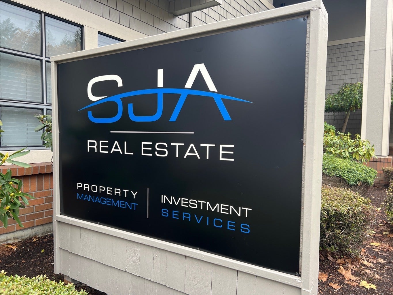 SJA Real Estate Builds Visual Identity with Property Signage, Redmond, WA