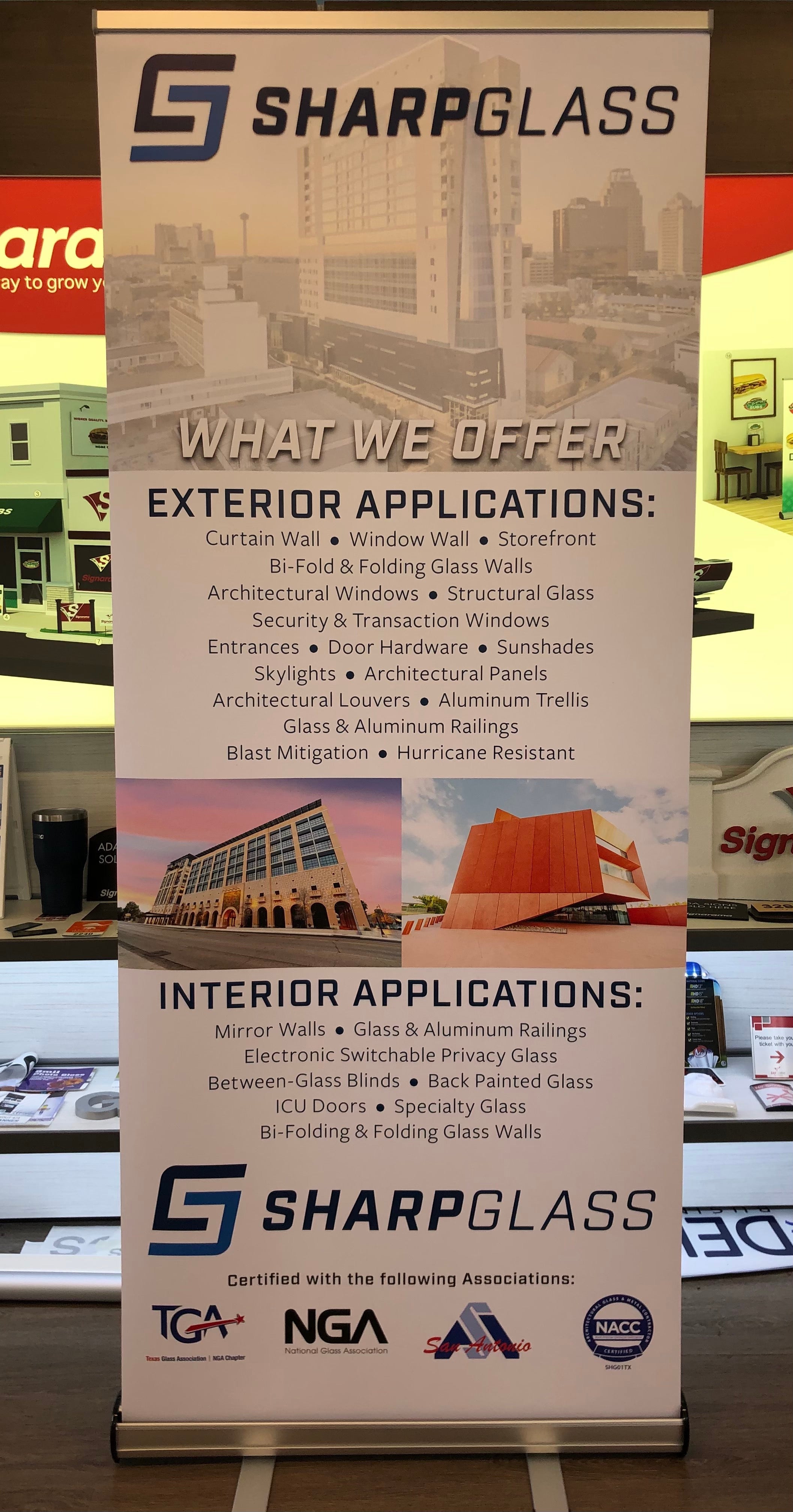 Promote your business anywhere with Signarama banner stands!