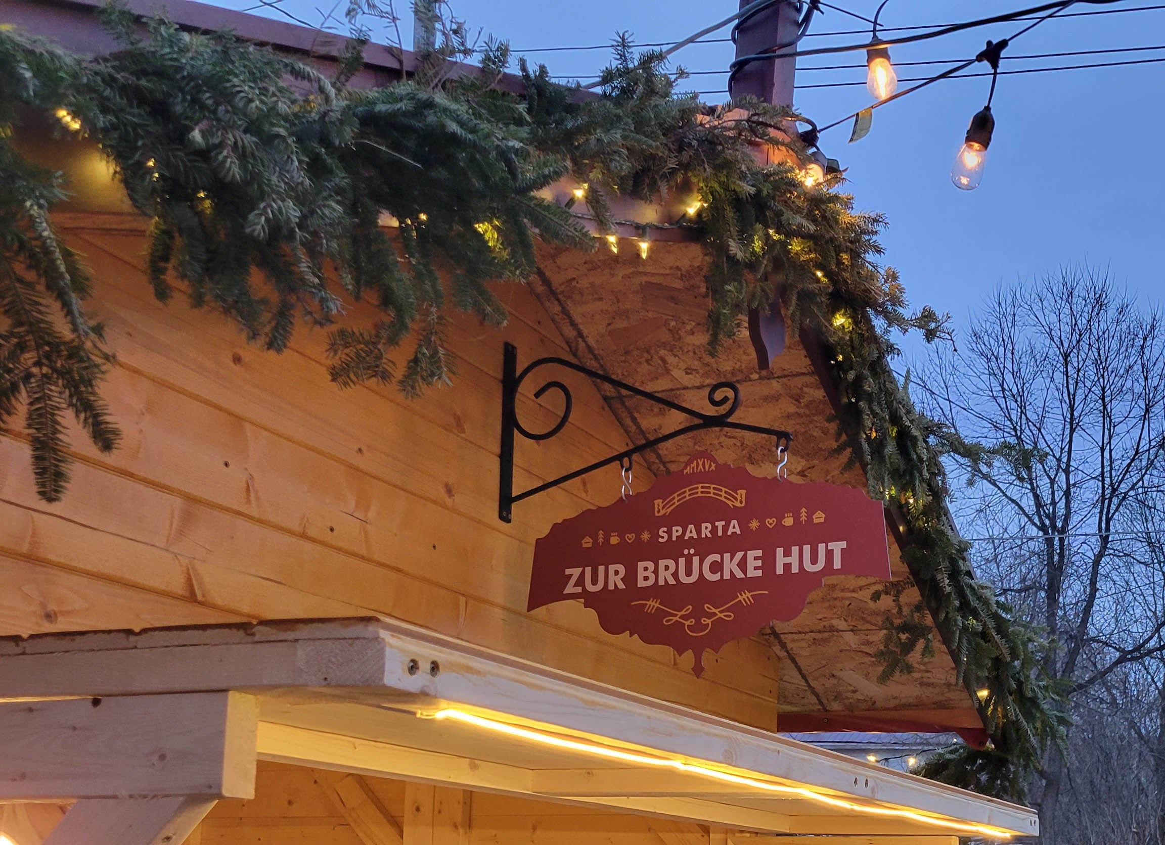 Custom Signs for Sparta Kriskindlmarkt