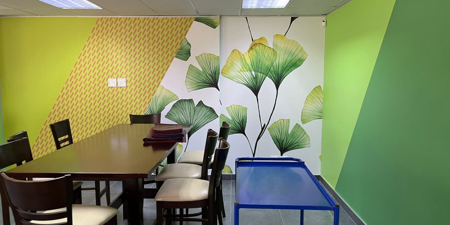 Transform your interior space with custom wall graphics