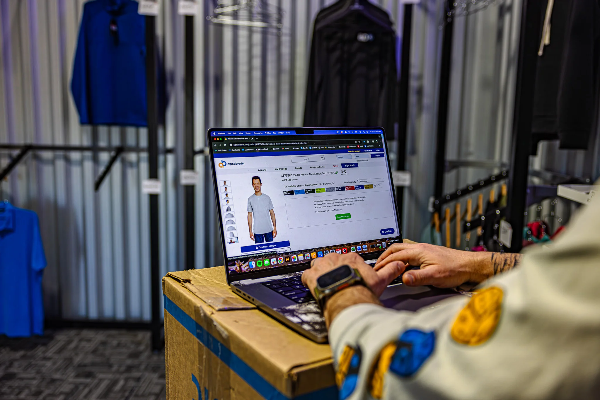 Fully Promoted team members collaborating with their clients in a ...