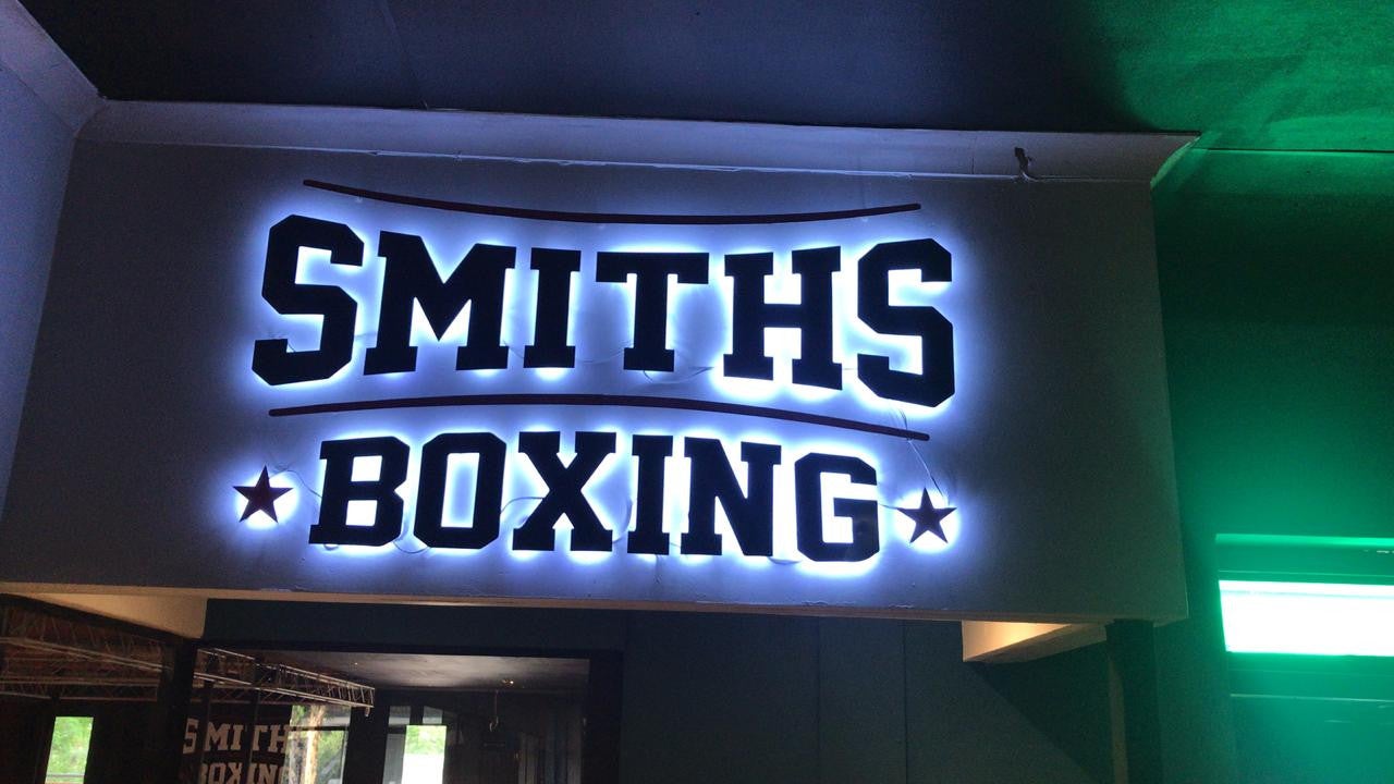 Illuminated Signage for Smiths Boxing