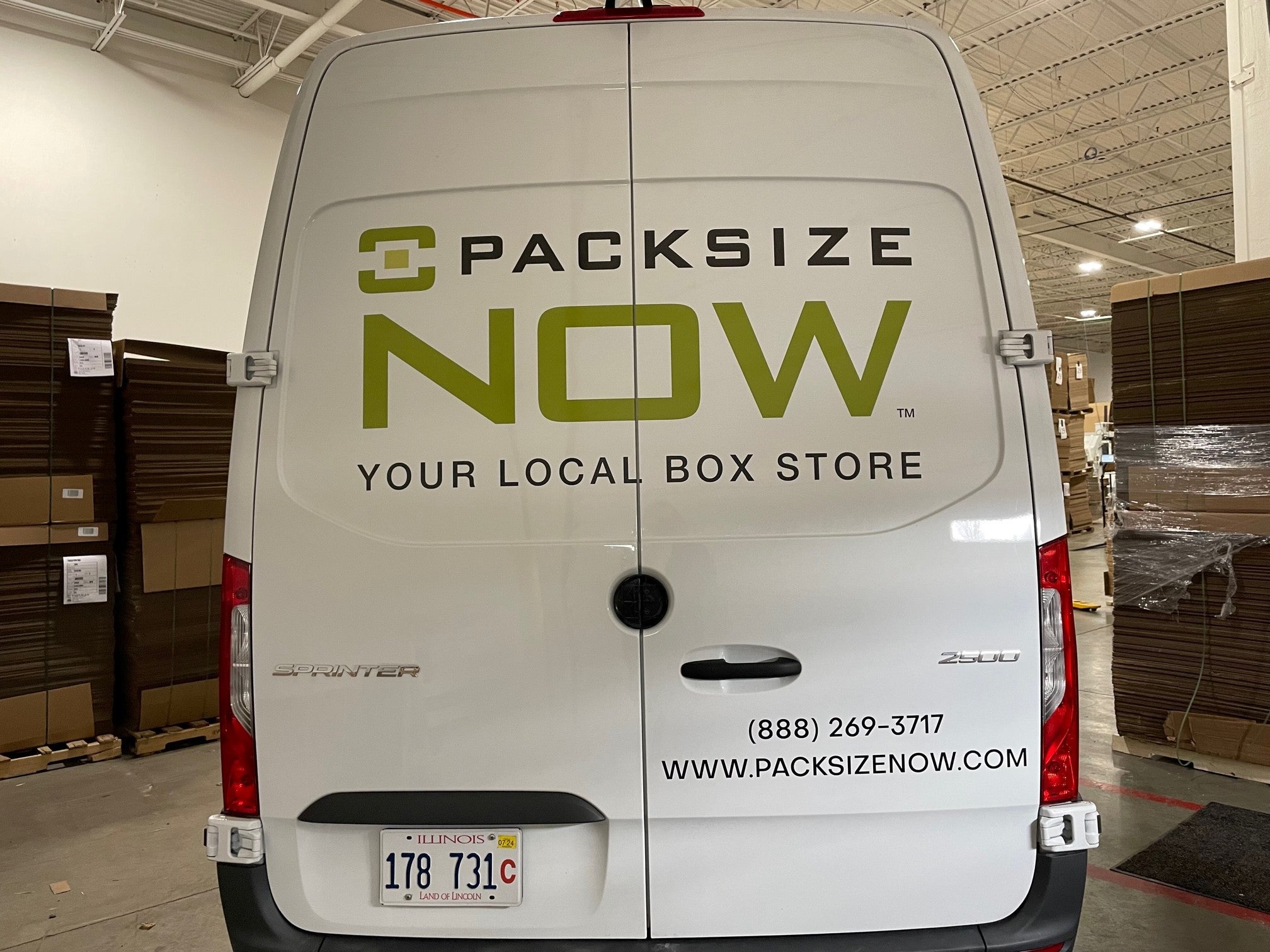 Wall graphics, wayfinding signs, Box truck and Van vehicle graphics