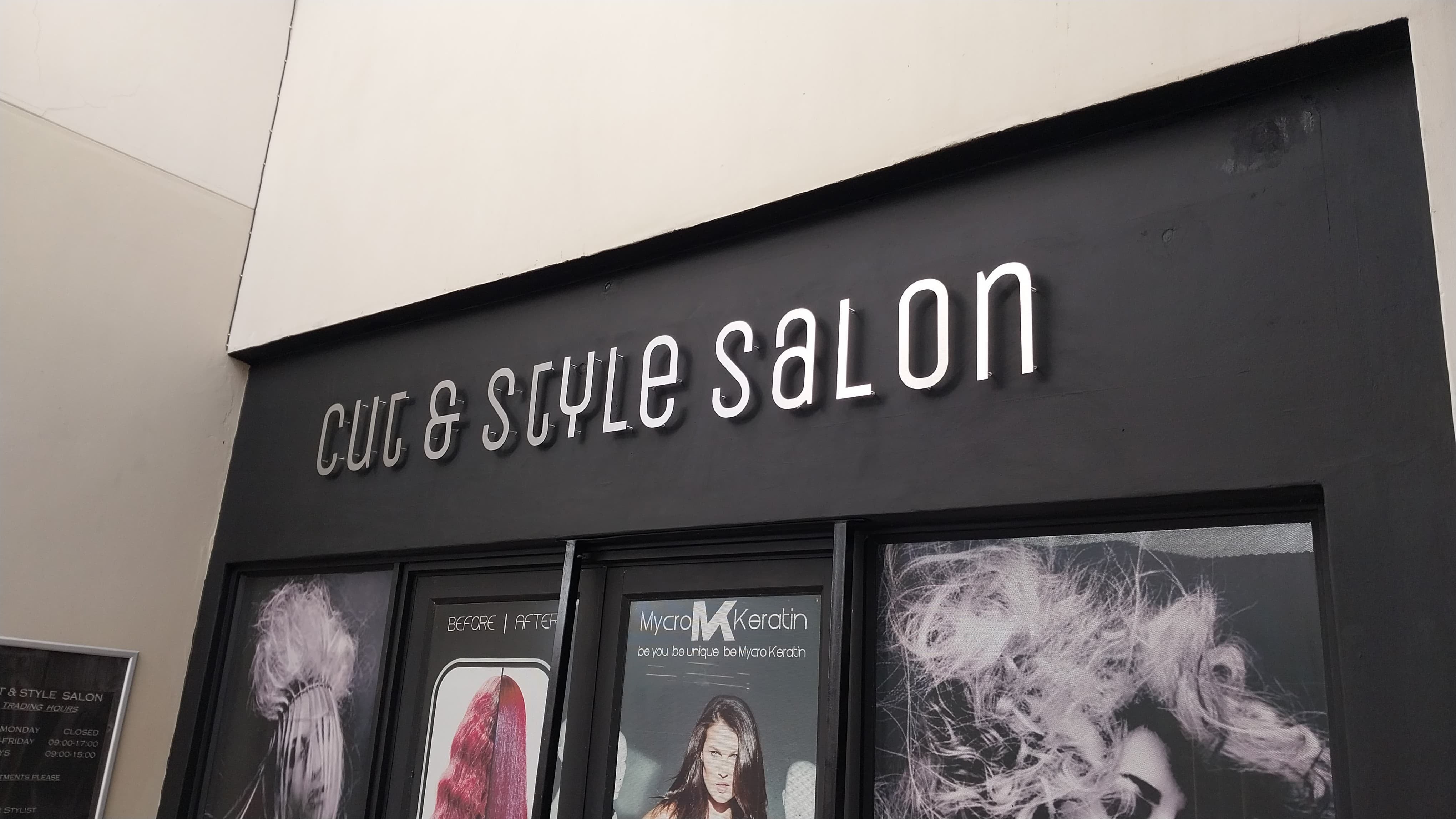 Signage for Cut & Style Salon