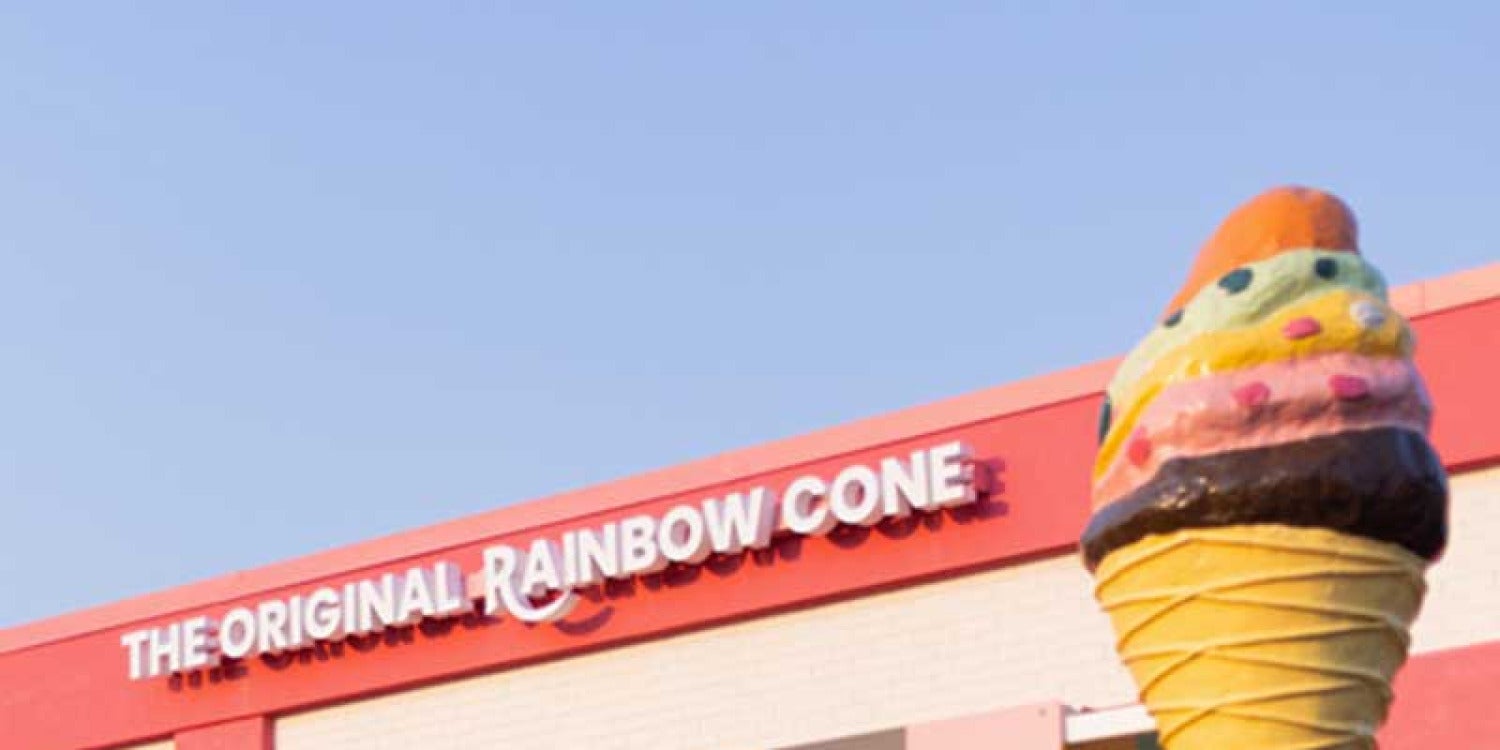 The Original Rainbow Cone: Colorful Ice Cream Delights Coming to ...