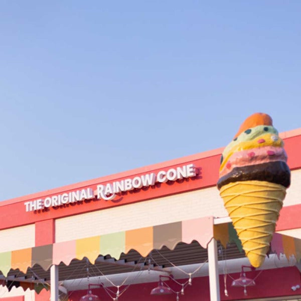 The Original Rainbow Cone: Colorful Ice Cream Delights Coming to ...