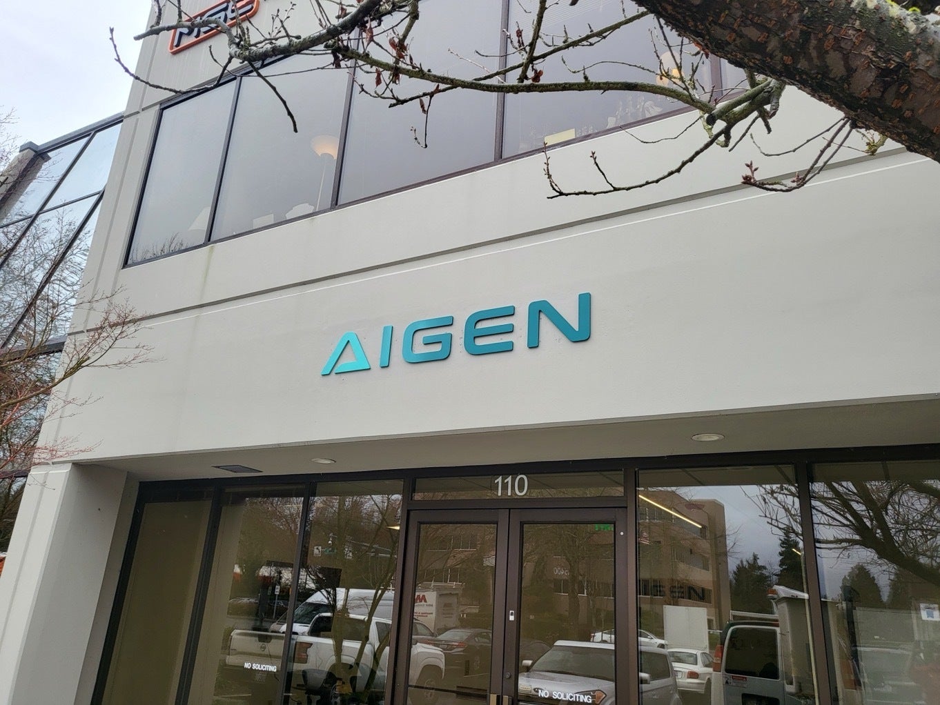 Branded Dimensional Signage for Robotics Tech Startup Planting Roots in ...