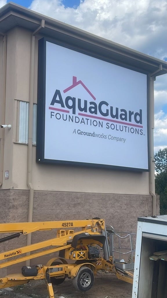 Flex Face Outdoor Building Sign