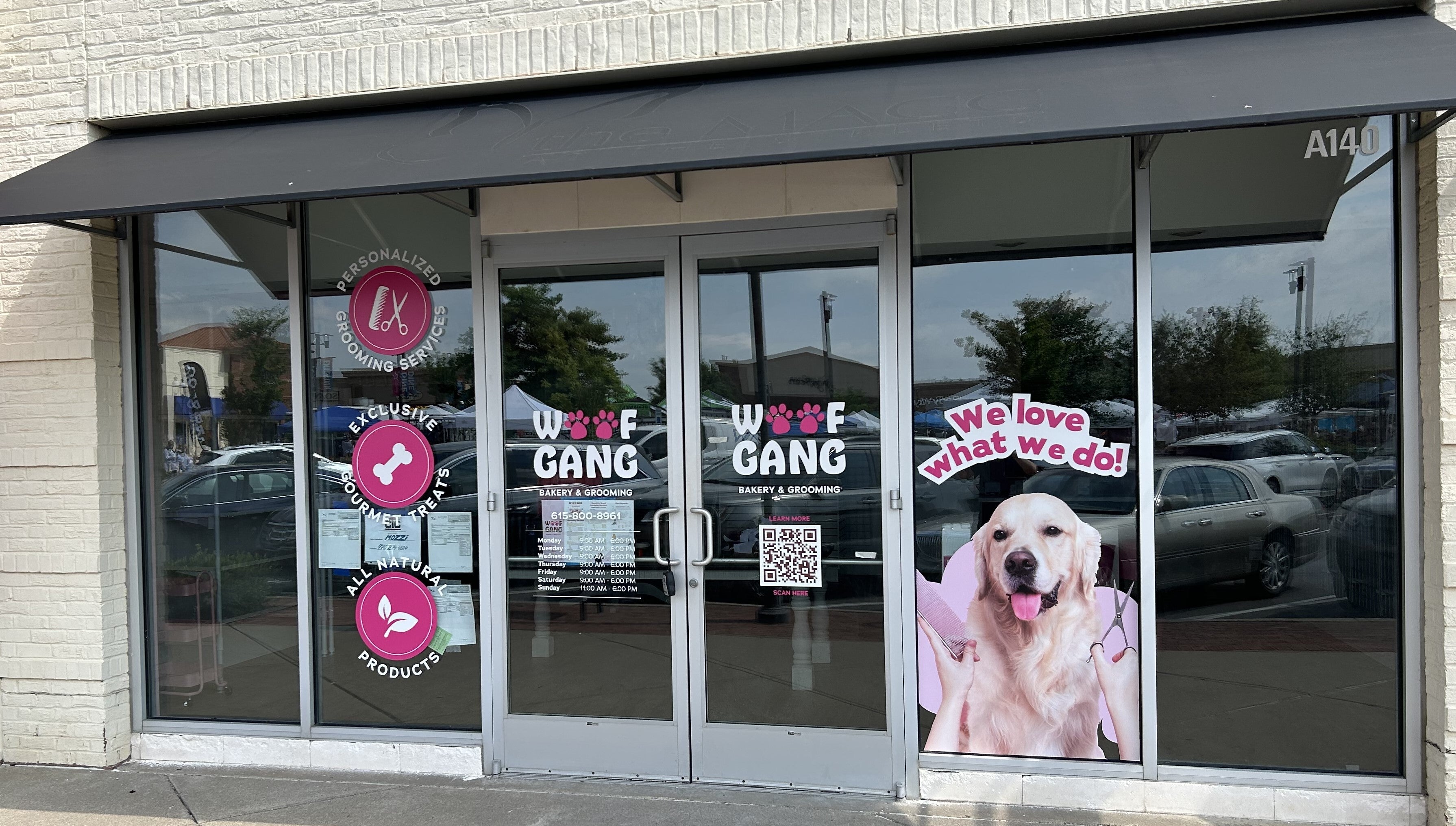 Window Graphics for Wood Gang!