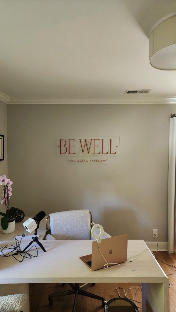 Lobby or Entry Signage for Well Being Company