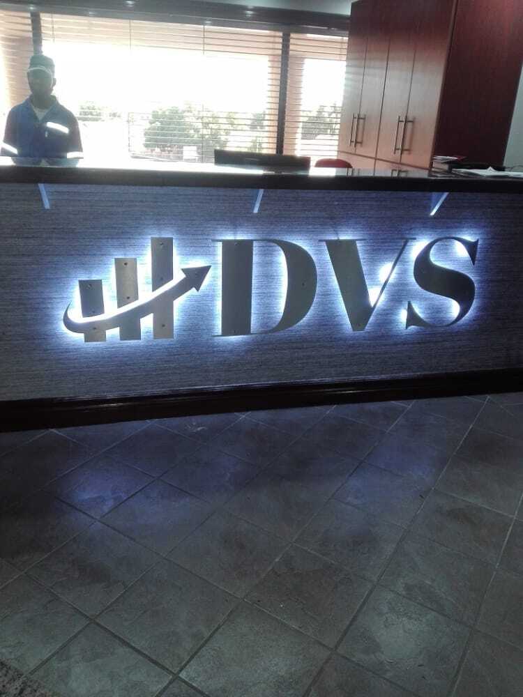 Illuminated Signage for DVS