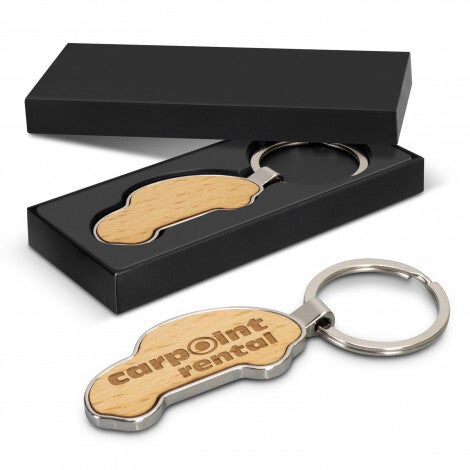 Santo Car Shaped Key Ring - EmbroidMe