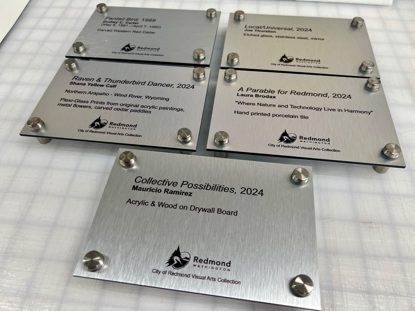 Custom Signs for Art Displays - Redmond Senior and Community Center ...