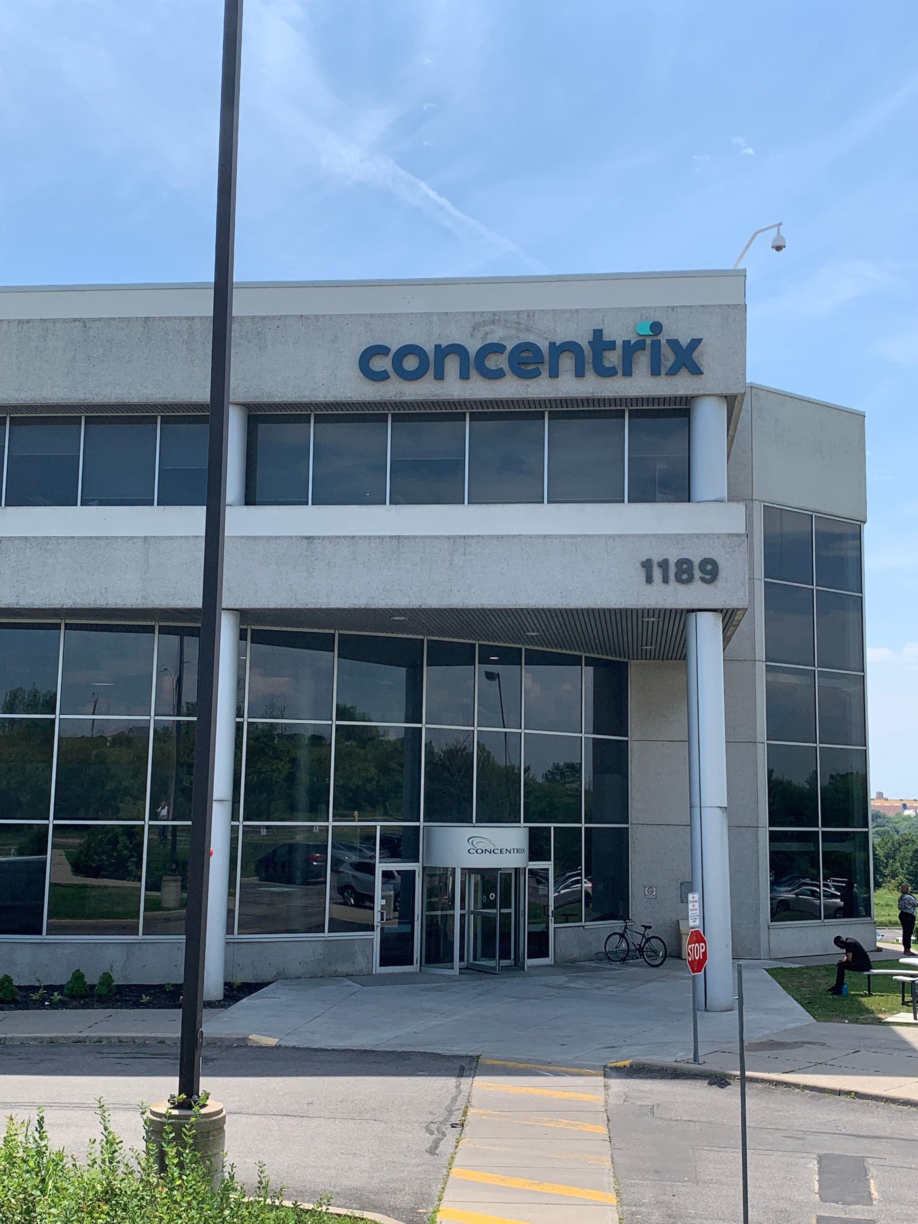 Halo Lit Channel Letters for Concentrix in Oshawa, ON