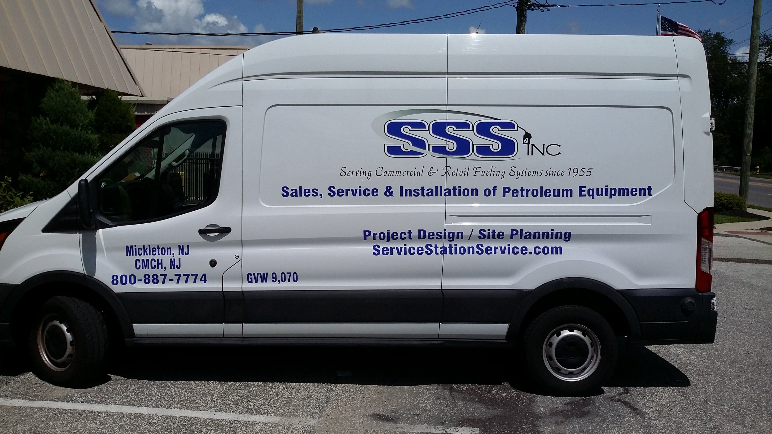 Vehicle Graphics for SSS (Service Station Service)
