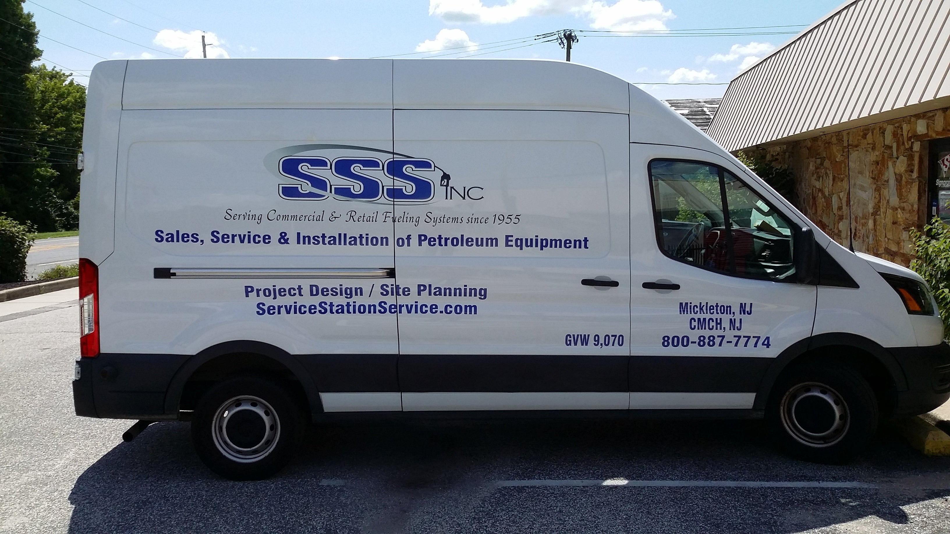 Vehicle Graphics for SSS (Service Station Service)