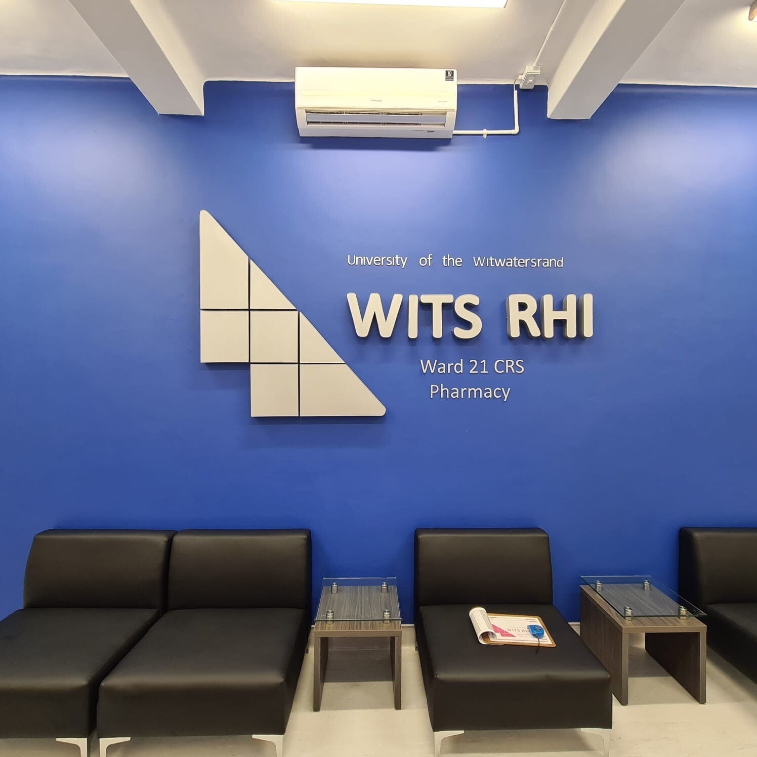 Recently completed signage for WITS RHI