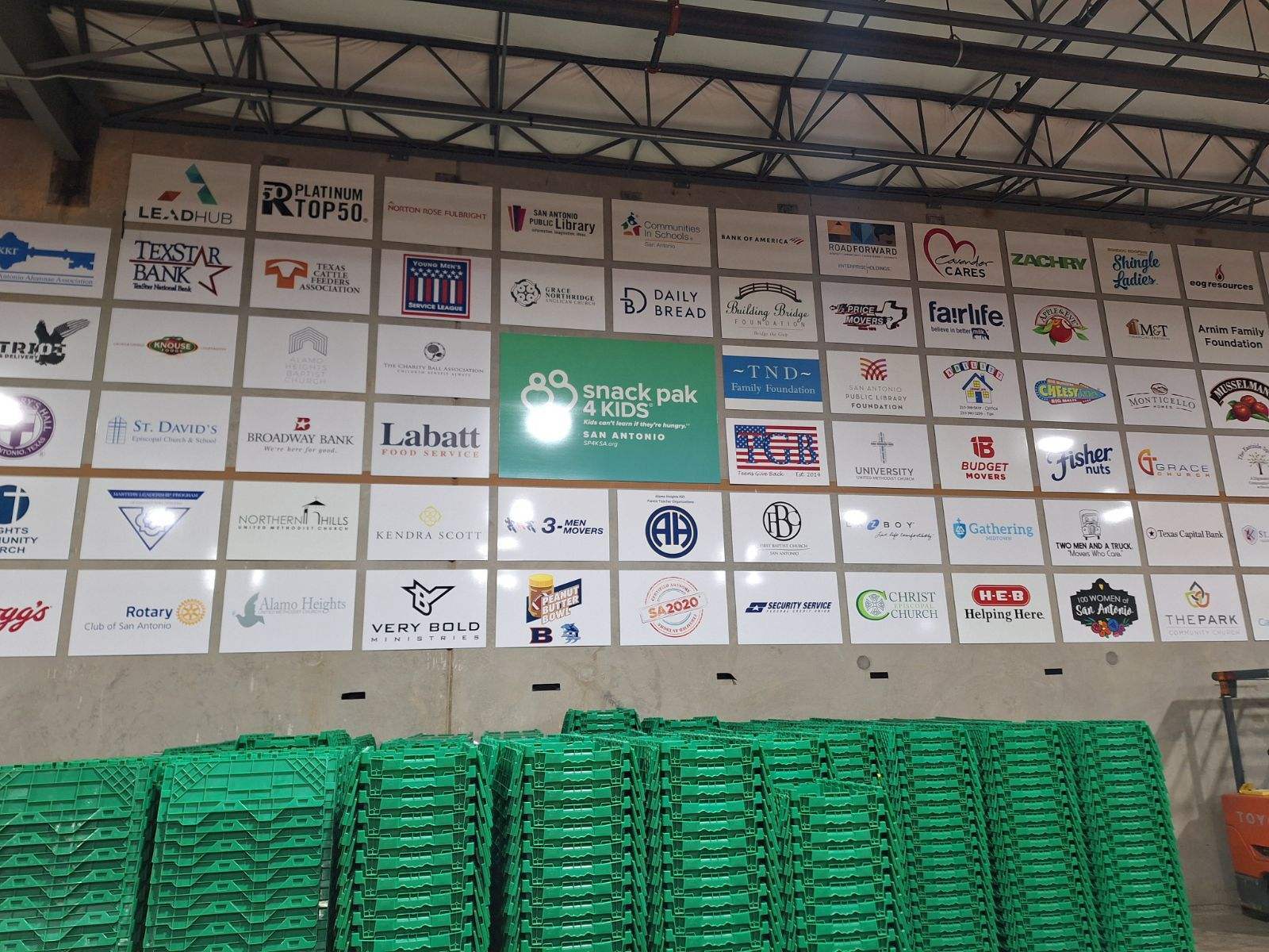 Snack Pak 4 Kids - Sponsor Signs