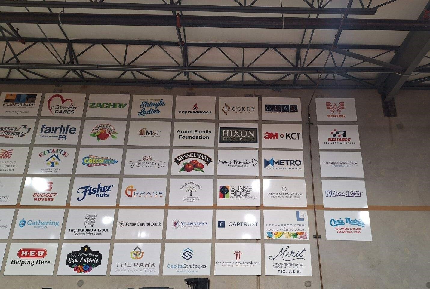 Snack Pak 4 Kids - Sponsor Signs