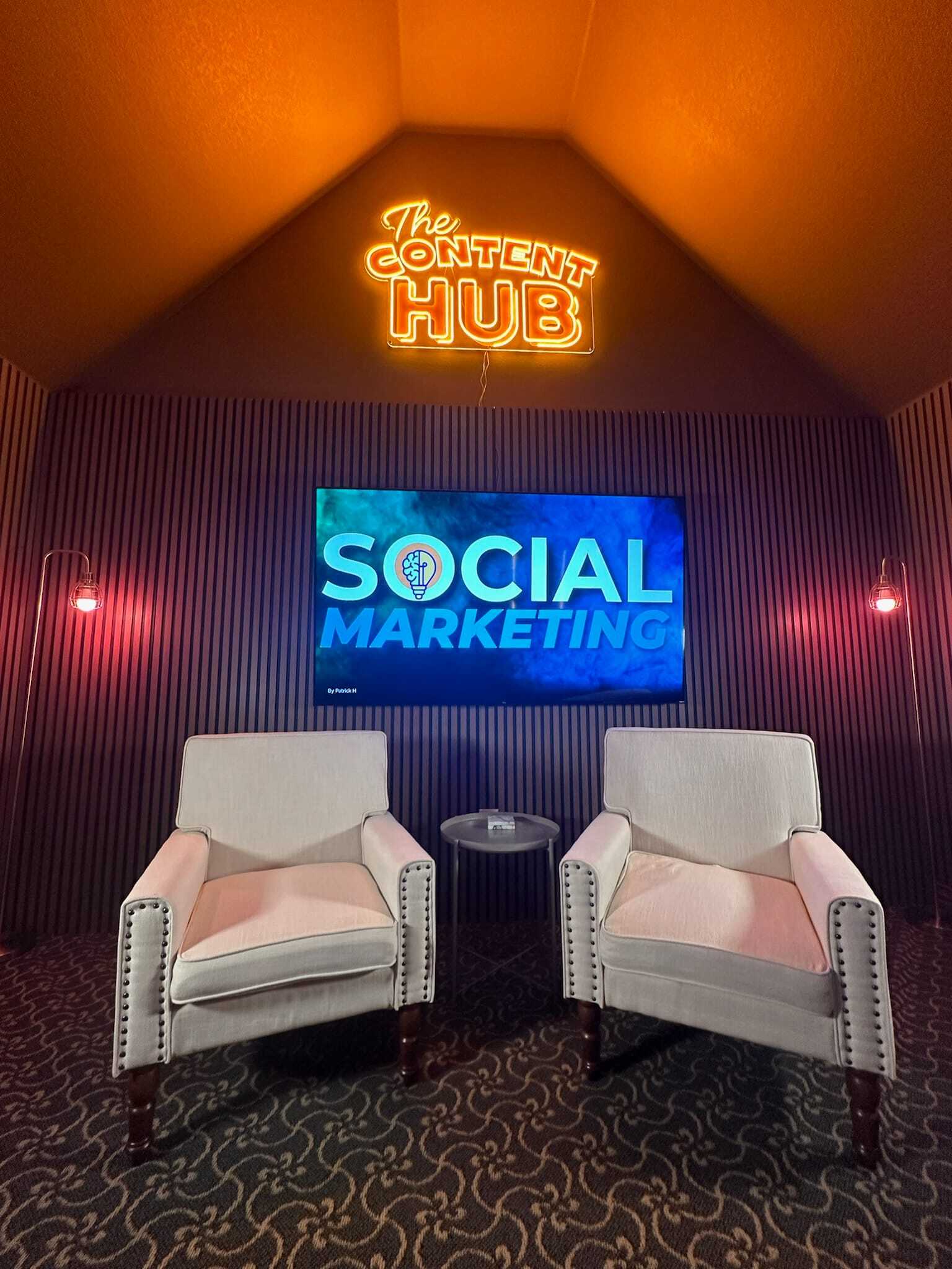 The Content Hub - LED Neon Sign