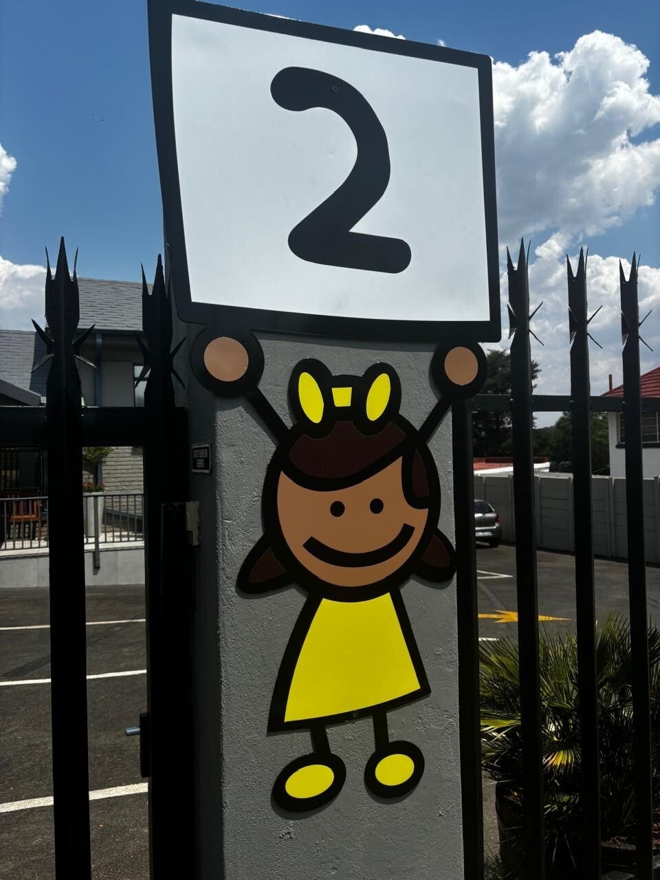 Fun signage completed for local nursery school