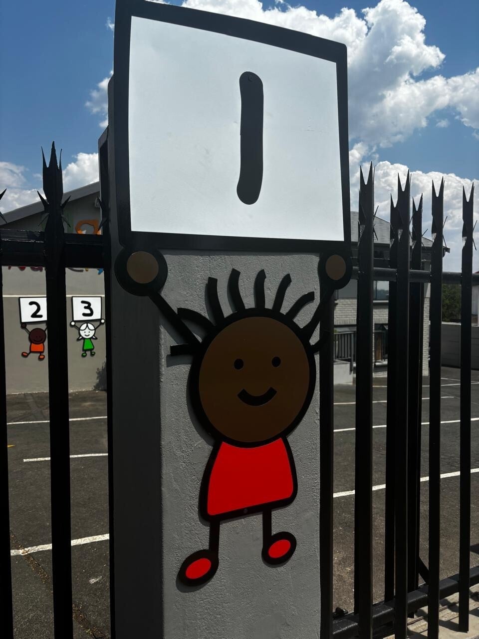 Fun signage completed for local nursery school