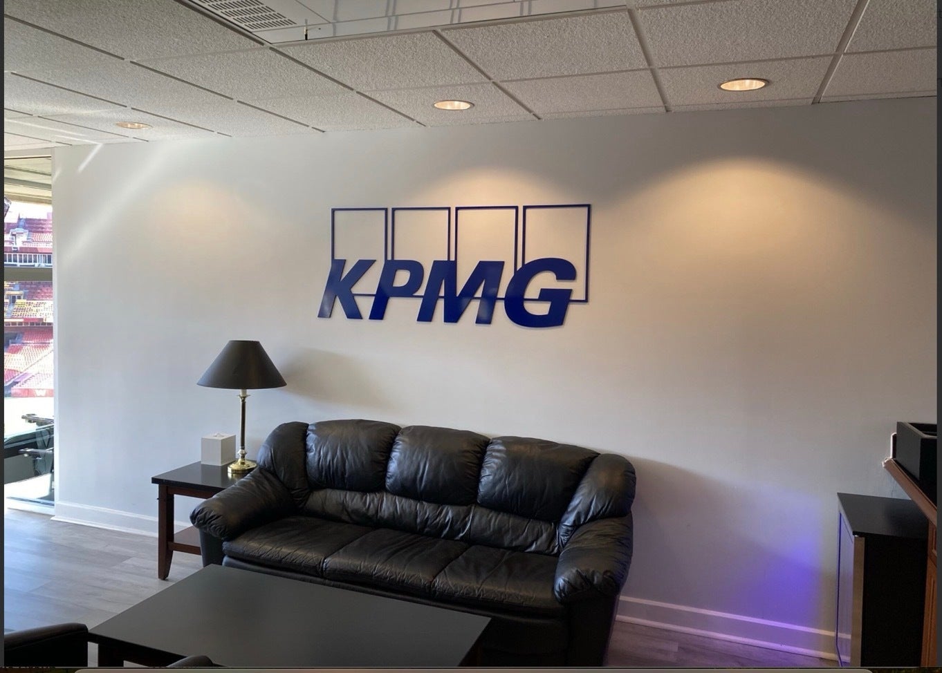 Sleek Acrylic Sign Enhances KPMG’s Capital One Arena Suite in ...