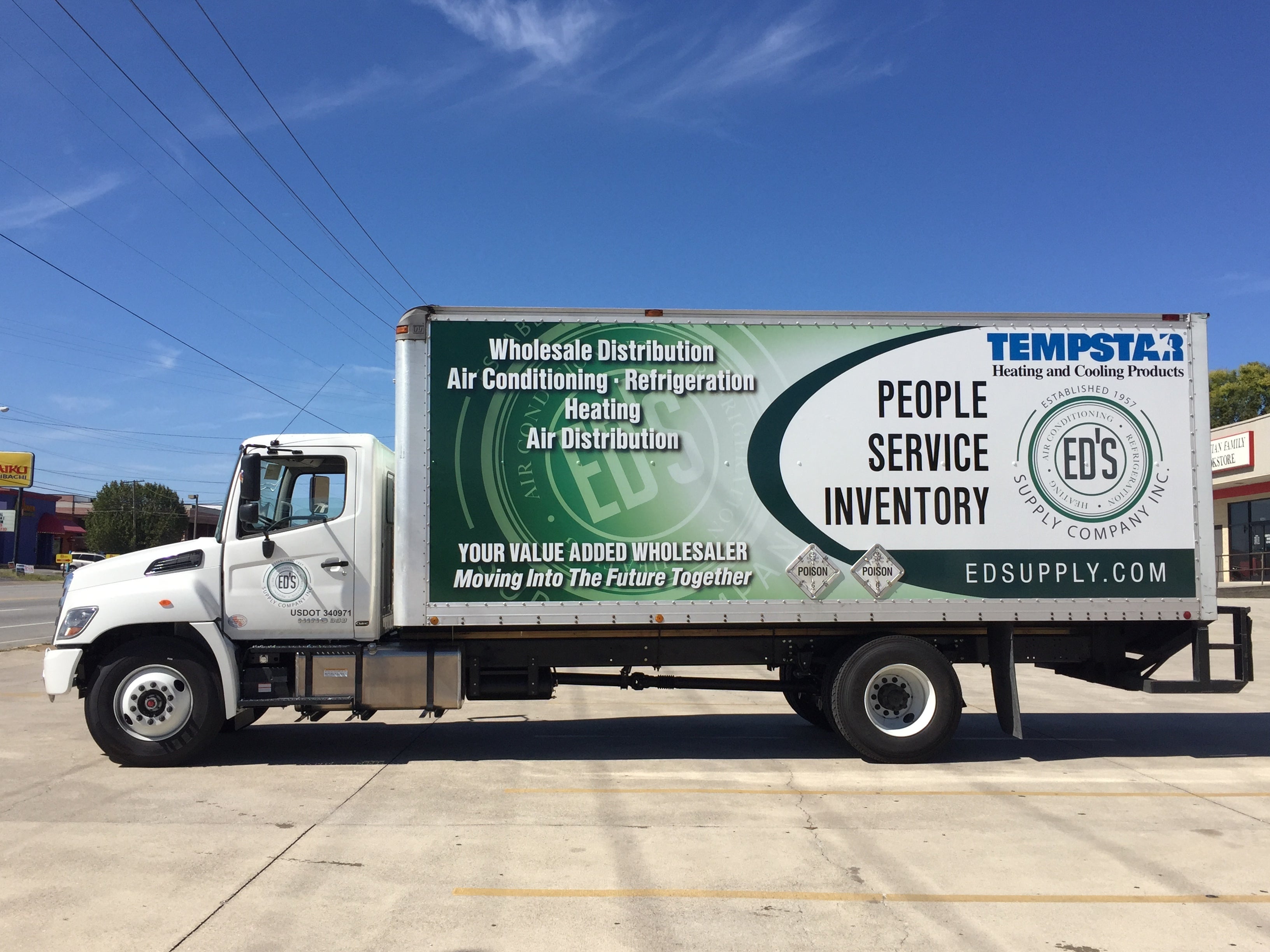 Delivery Trucks Make the Best Signs!!
