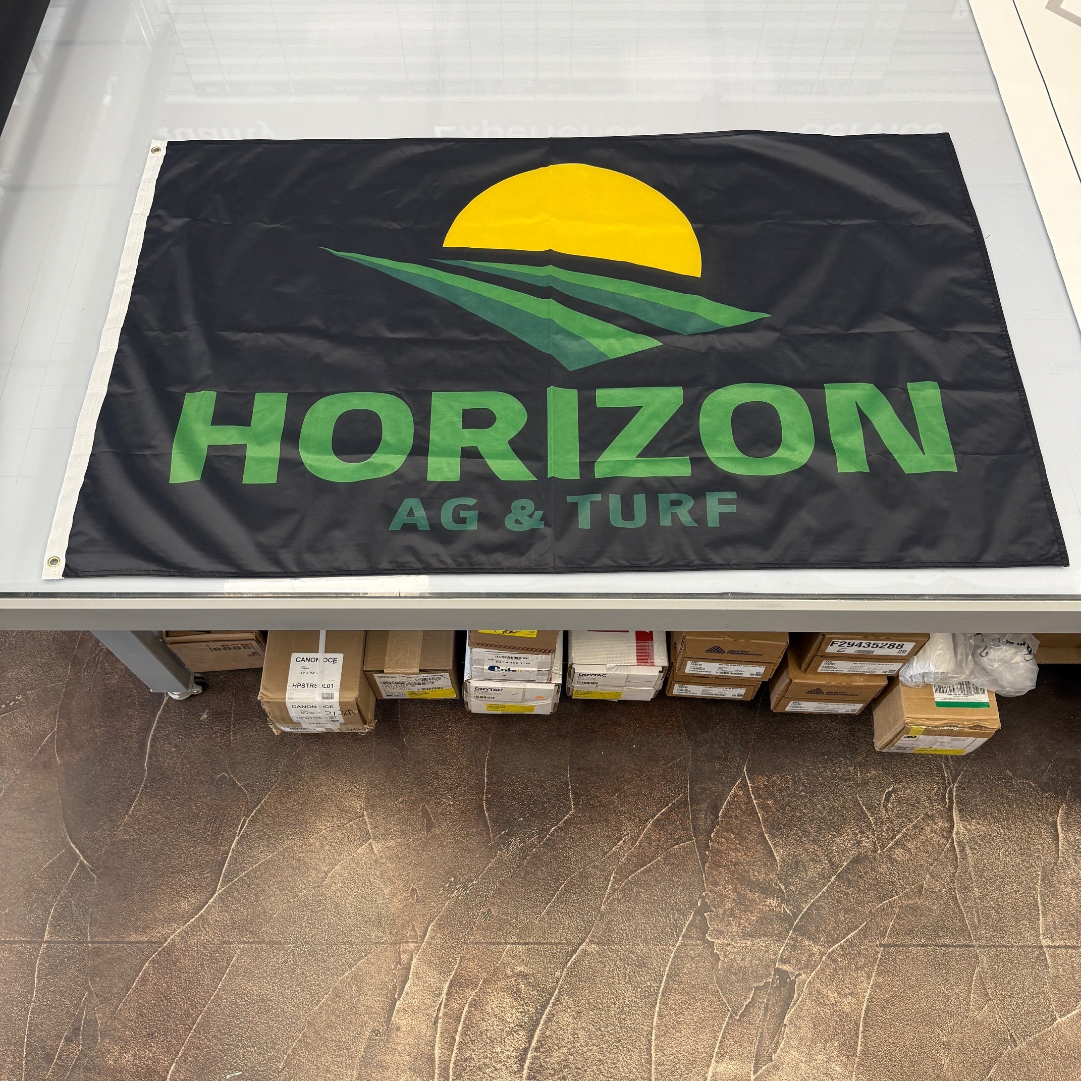 Custom Flag for Horizon Ag & Turf in Edmonton, AB