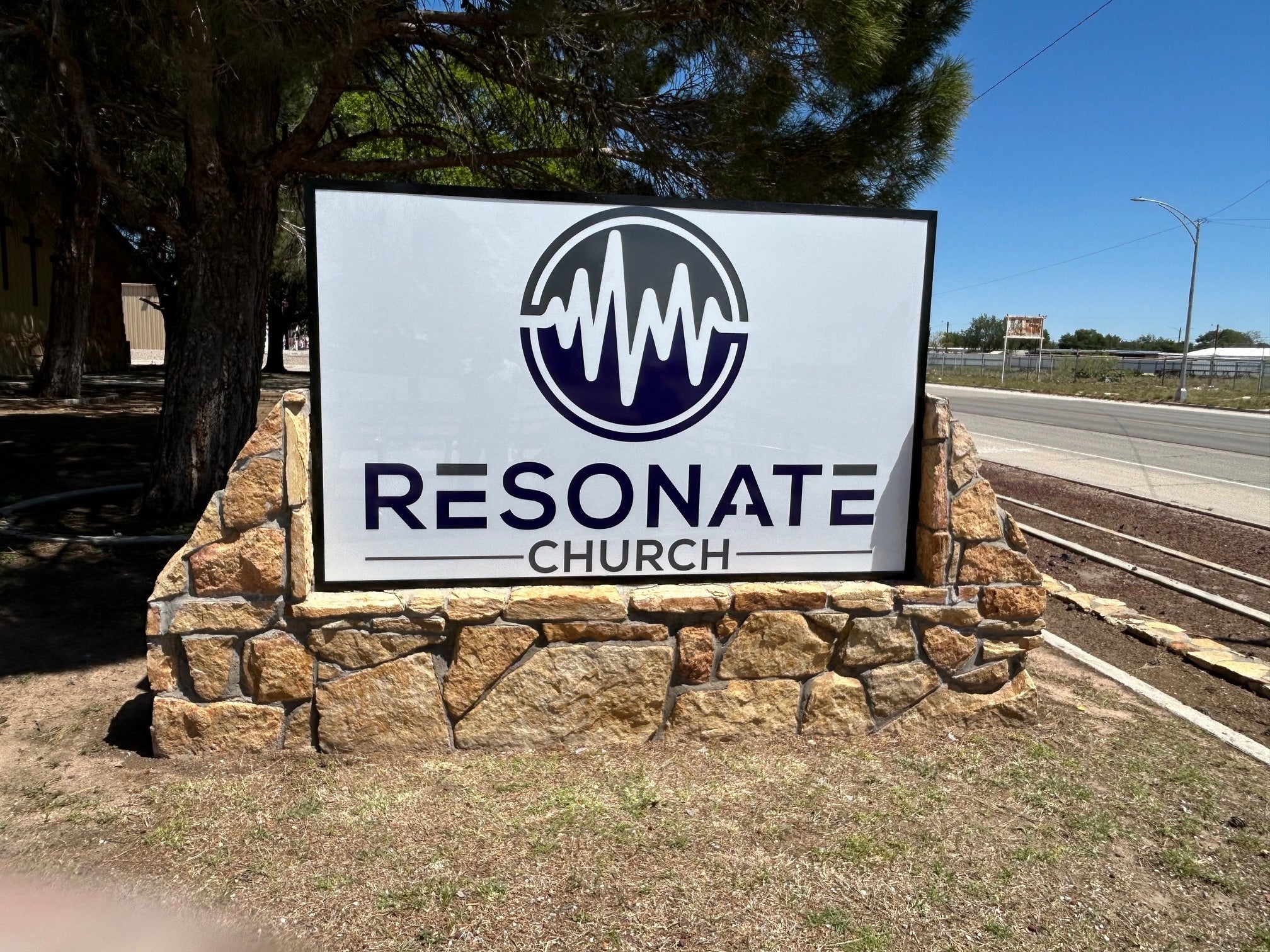 Updated LED Monument Sign