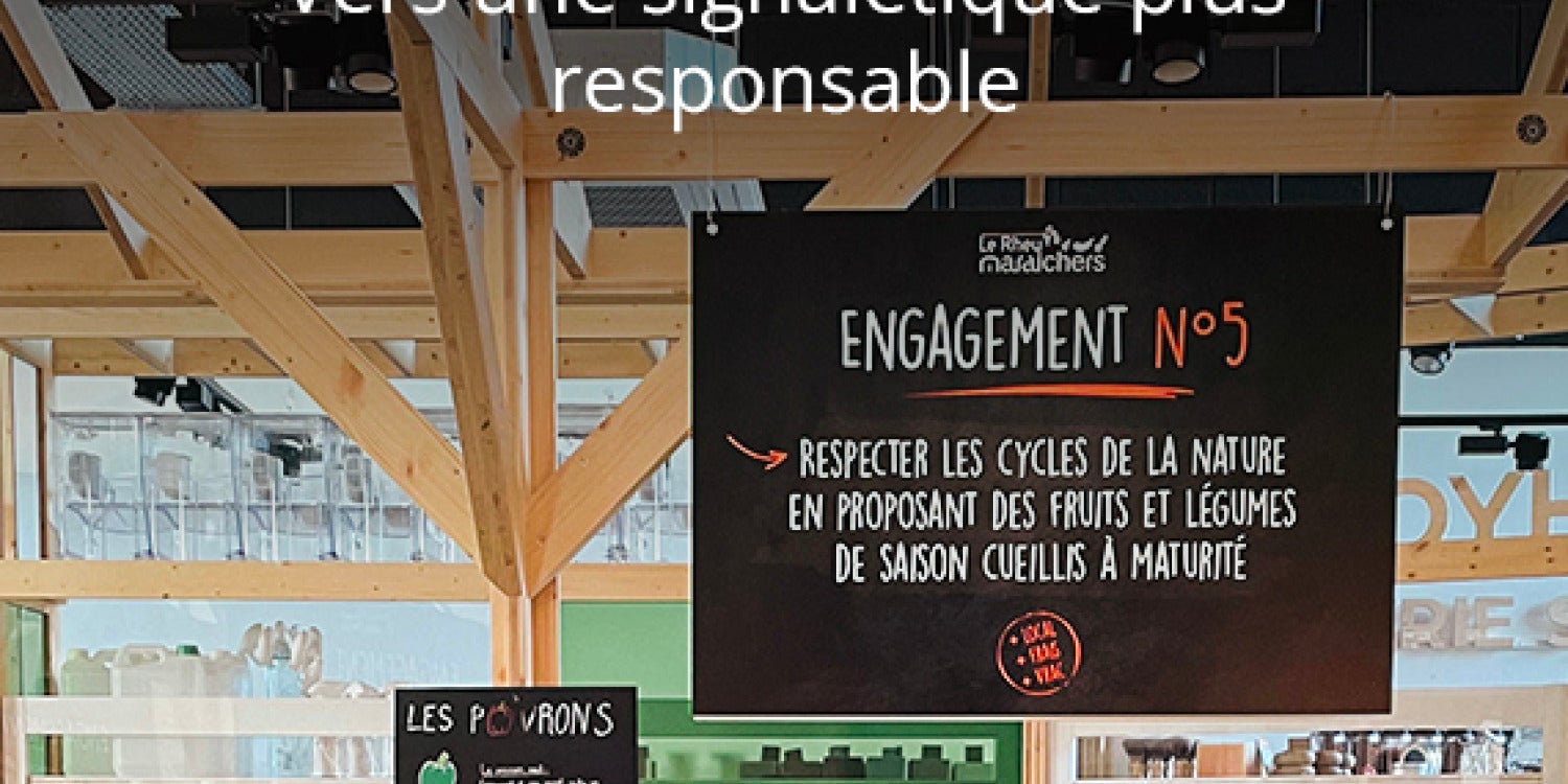 Signaletique et RSE : vers une communication plus responsable