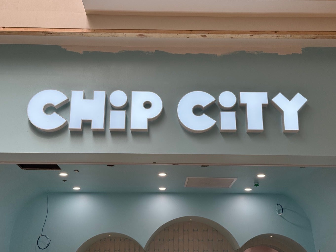 Sweet news at Tysons Corner! Brand New Channel Letter Signs for Chip City