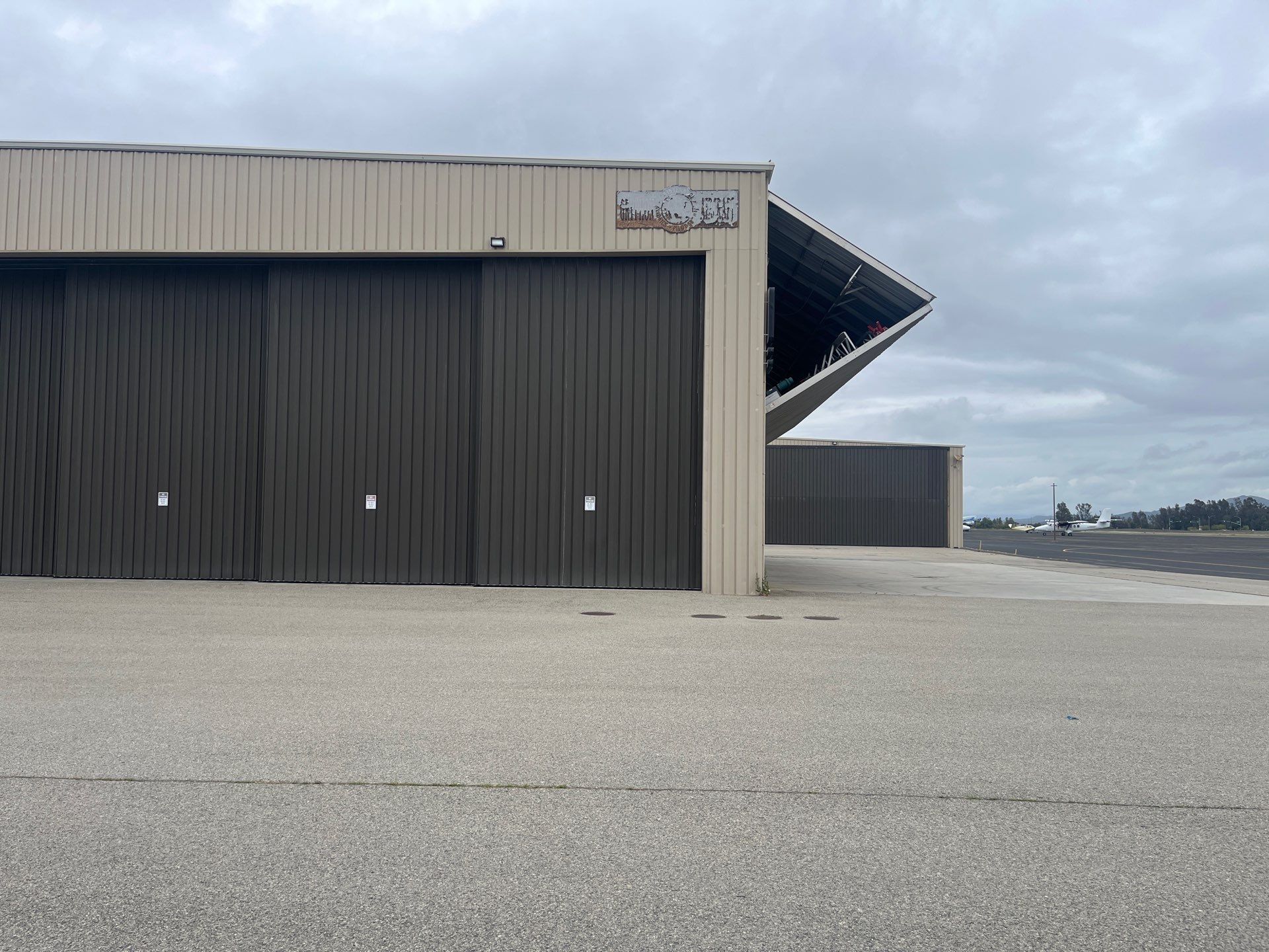 Airport Hanger Sign Upgrade