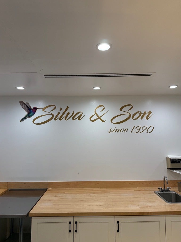 New Storefront Signage for Silva and Sons Mediterranean Café in Vienna, VA