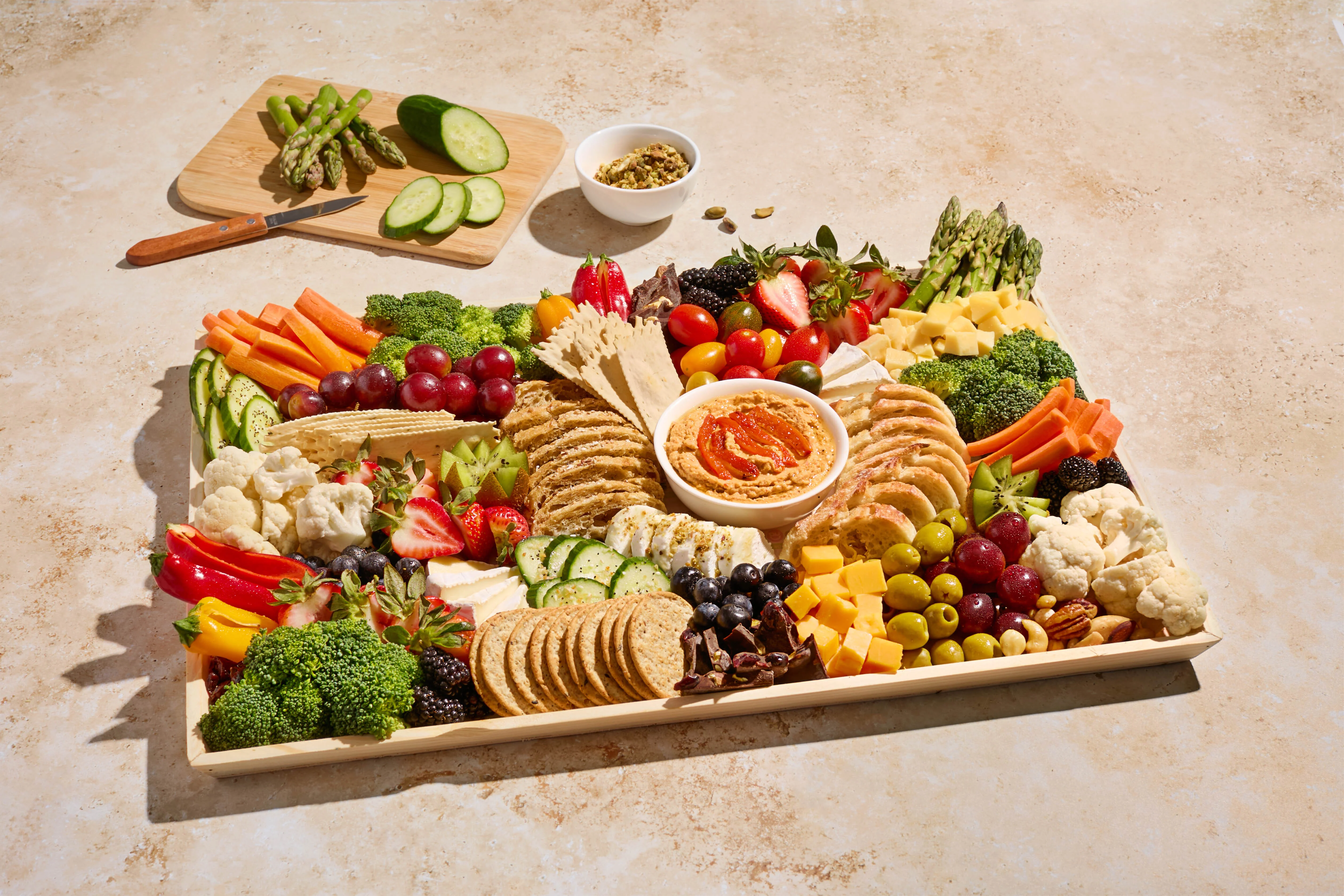 Menu | Large Boards | LG The Vegegrazian - Graze Craze