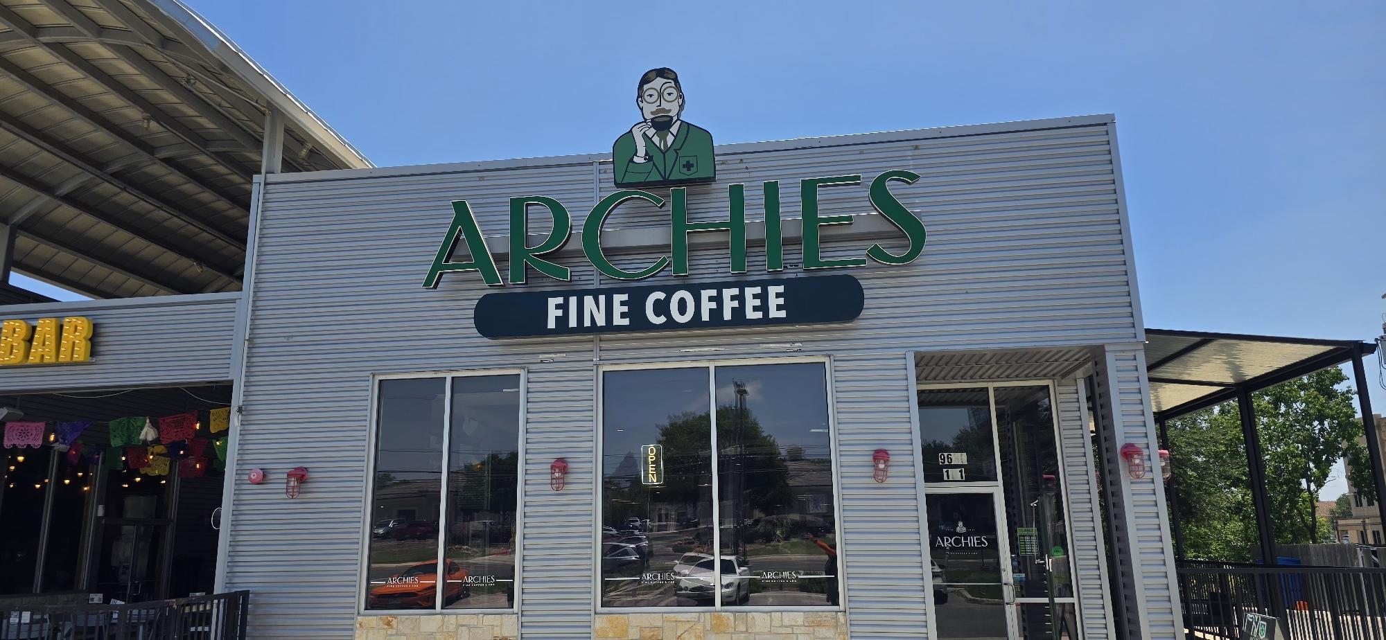 Big shoutout to Archie’s Fine Coffee San Antonio for letting us bring their brand to life with ...