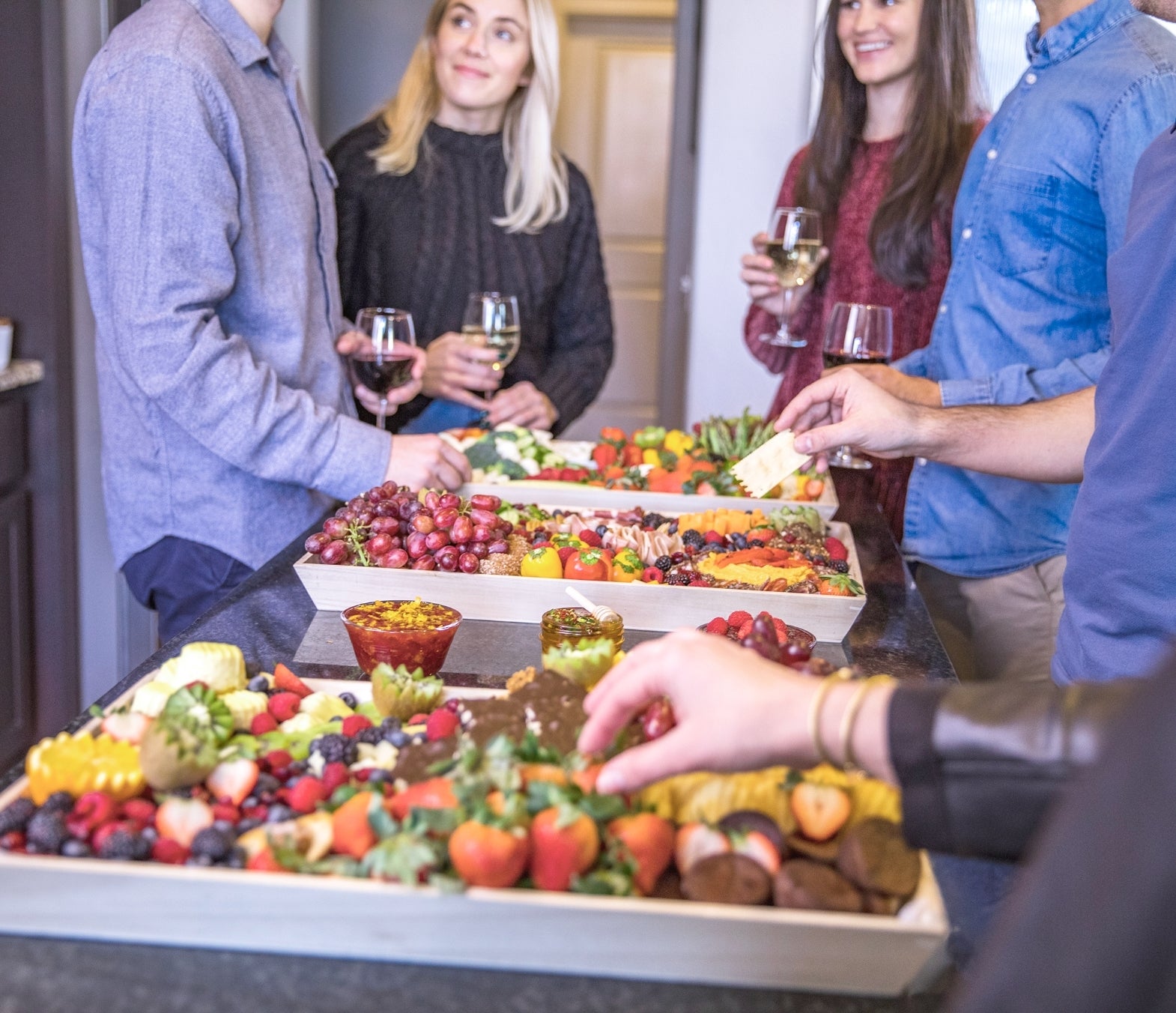 Corporate & Office Lunch Charcuterie Board Catering | Graze Craze