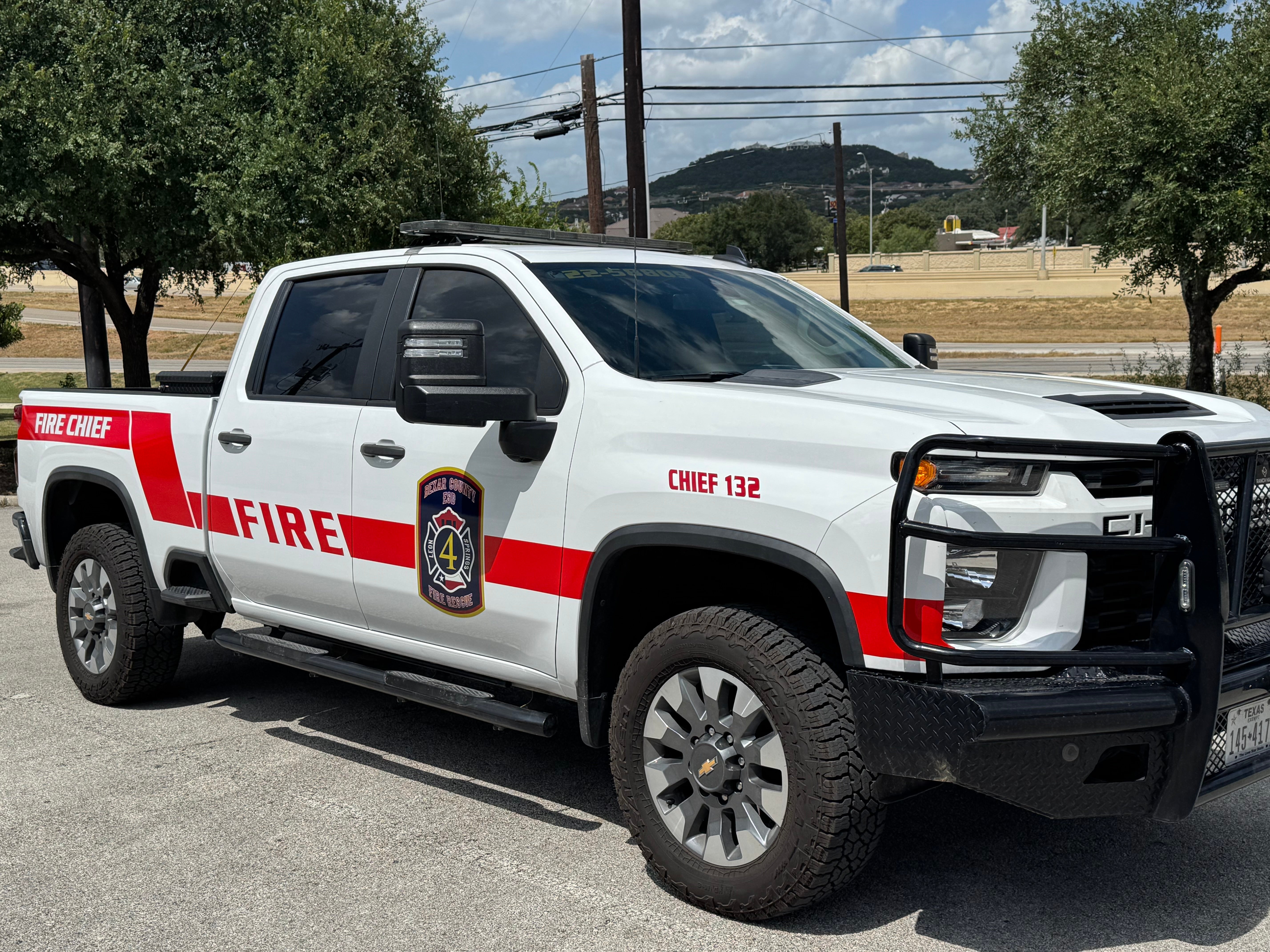 New Reflective Graphics for Bexar County ESD Fire Department