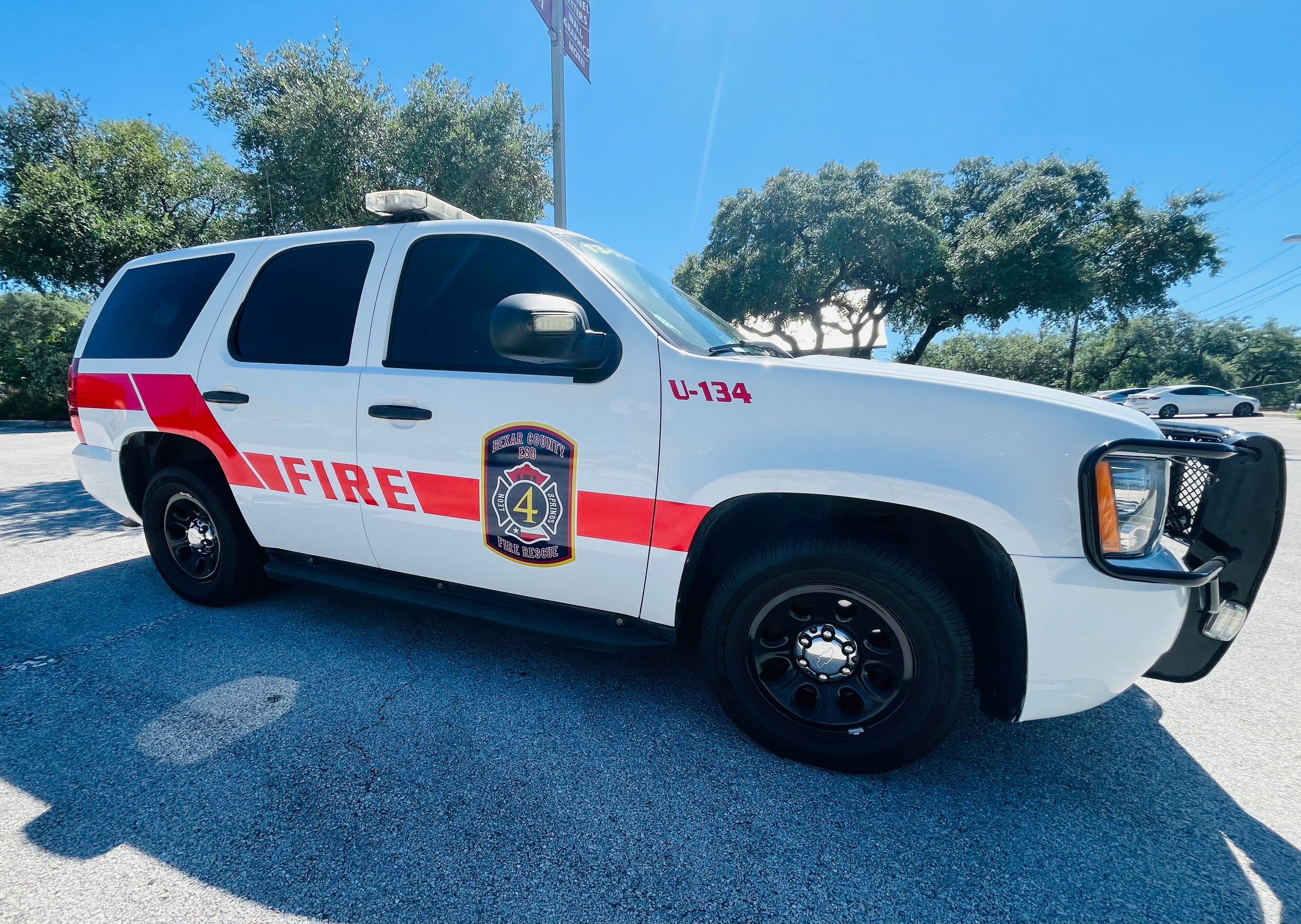 New Reflective Graphics for Bexar County ESD Fire Department