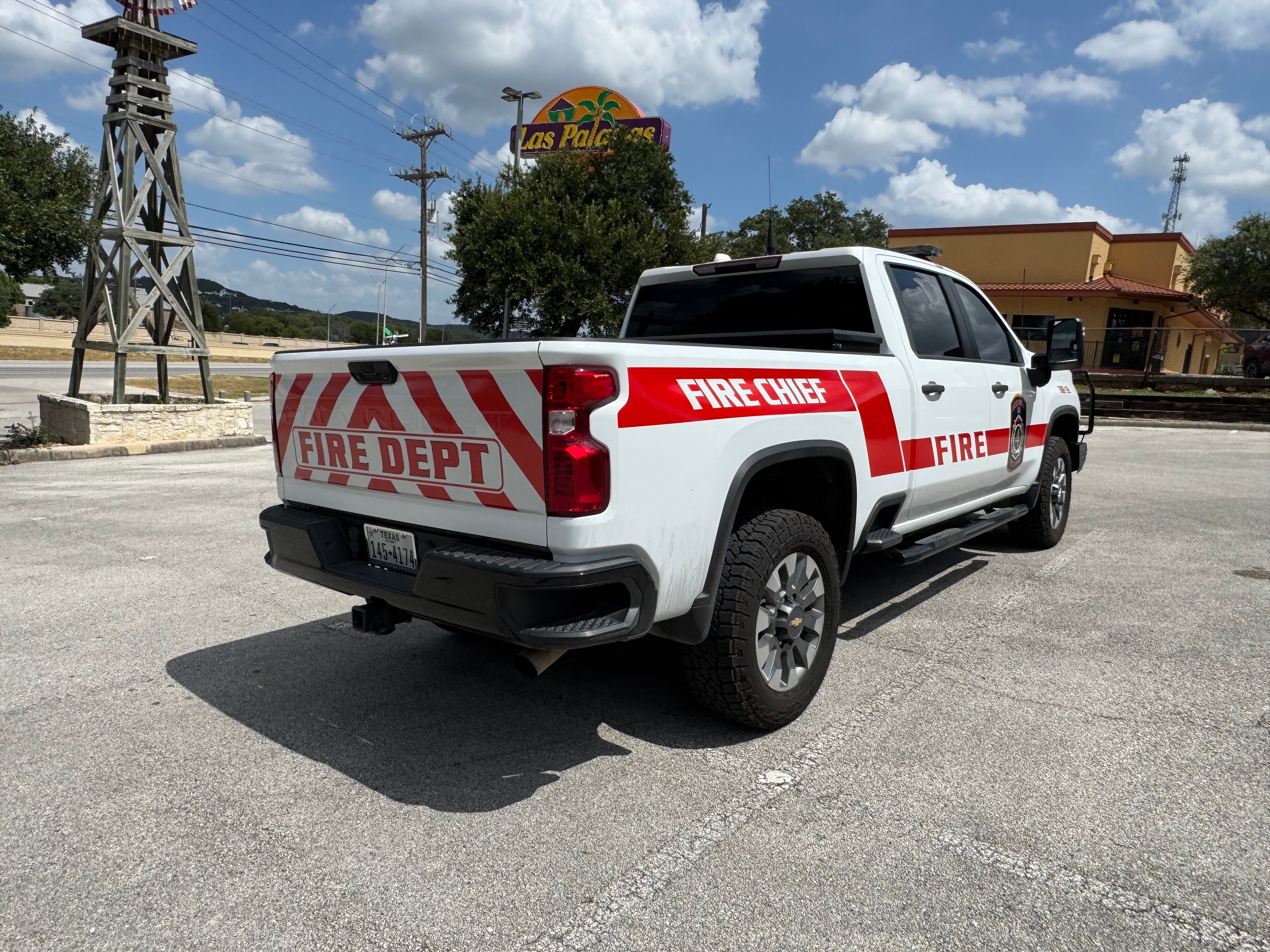 New Reflective Graphics for Bexar County ESD Fire Department