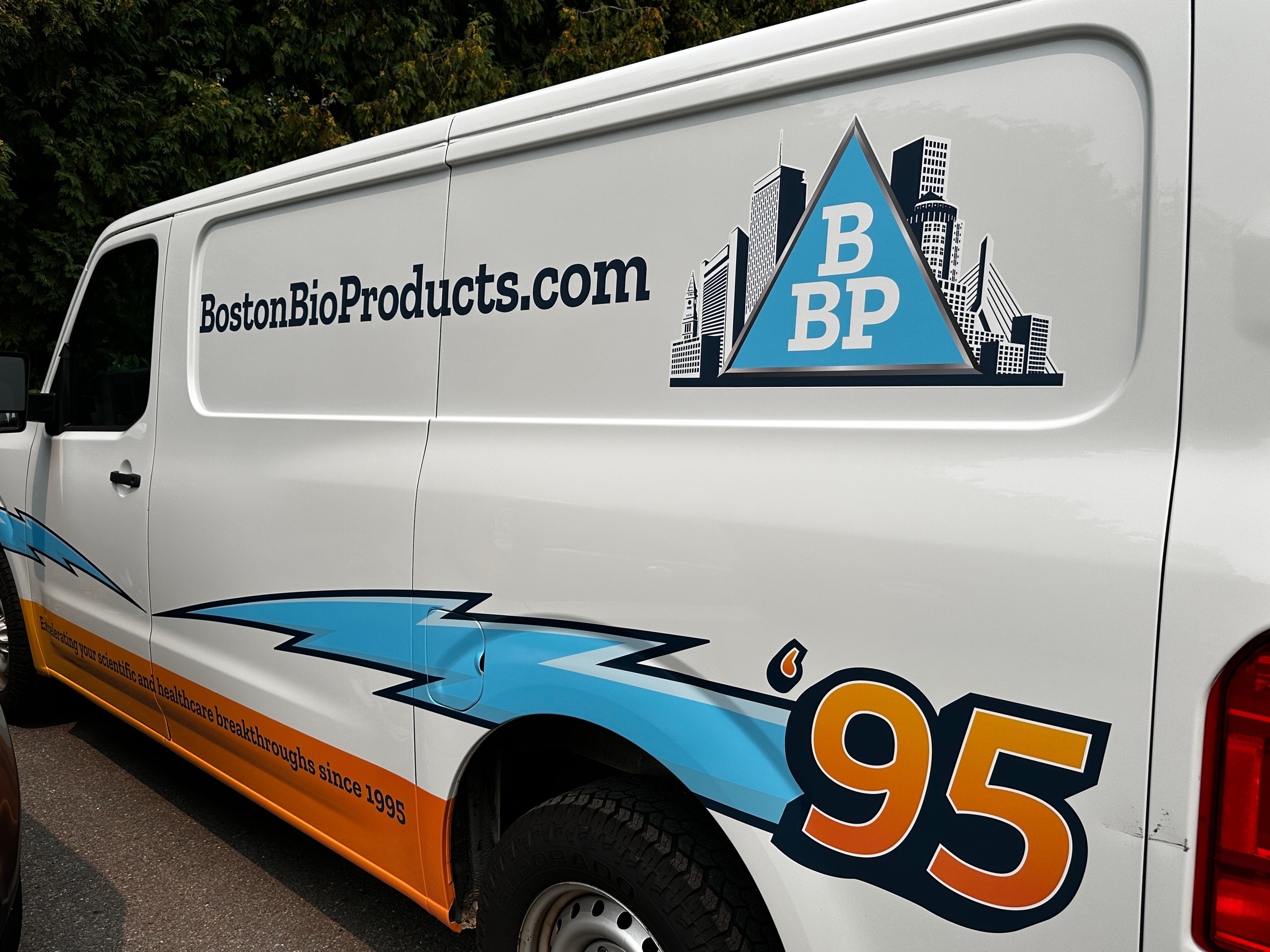 Van Graphics & Lettering - Boston BioProducts (Milford, MA)
