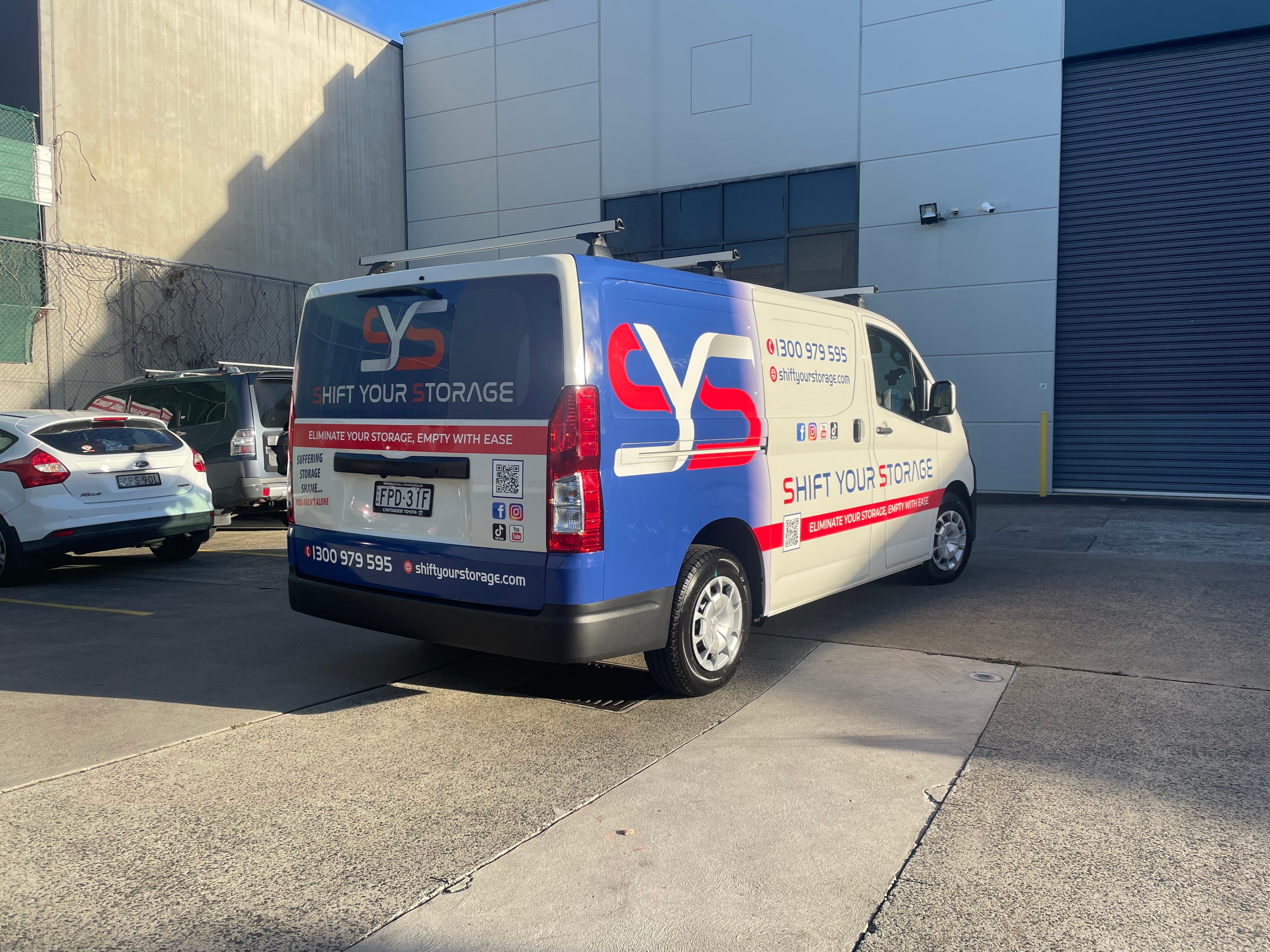 Van Design & Installation for Shift Your Storage
