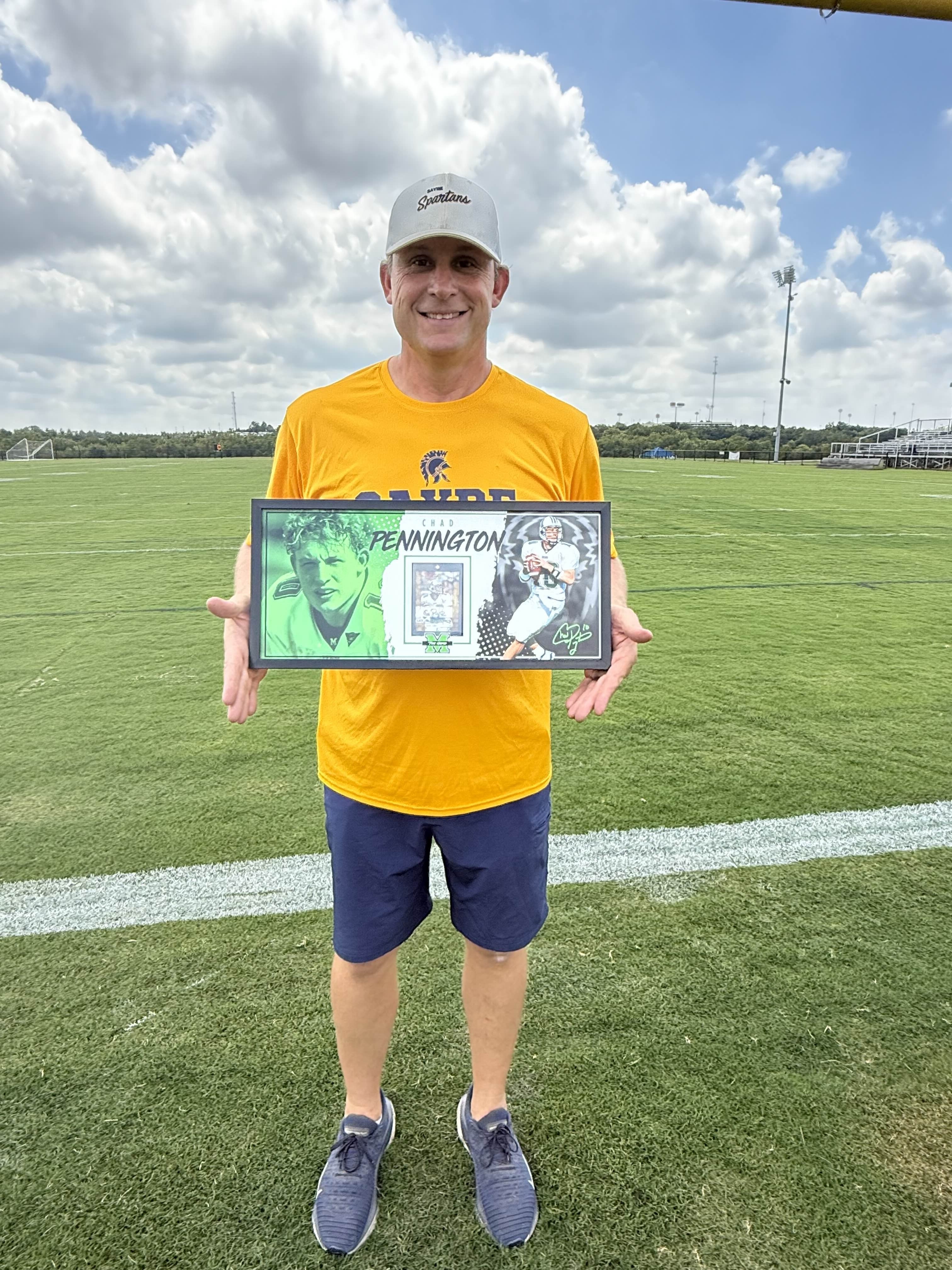 Signarama Rivercities Teams Up with Chad Pennington for Sayre School
