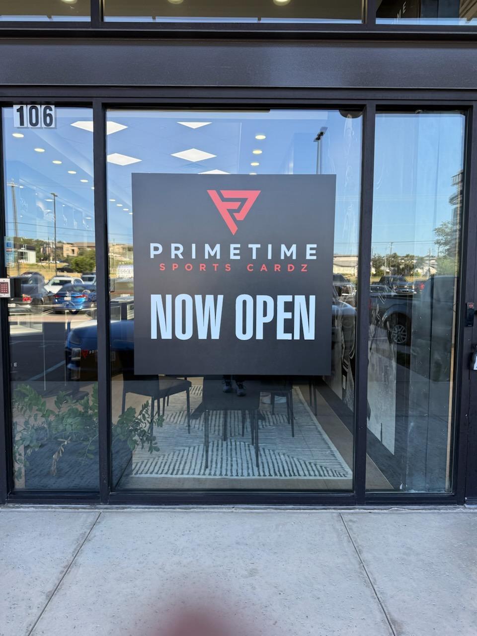 Have you checked out the NEW sports card shop, Primetime Sports Cardz?