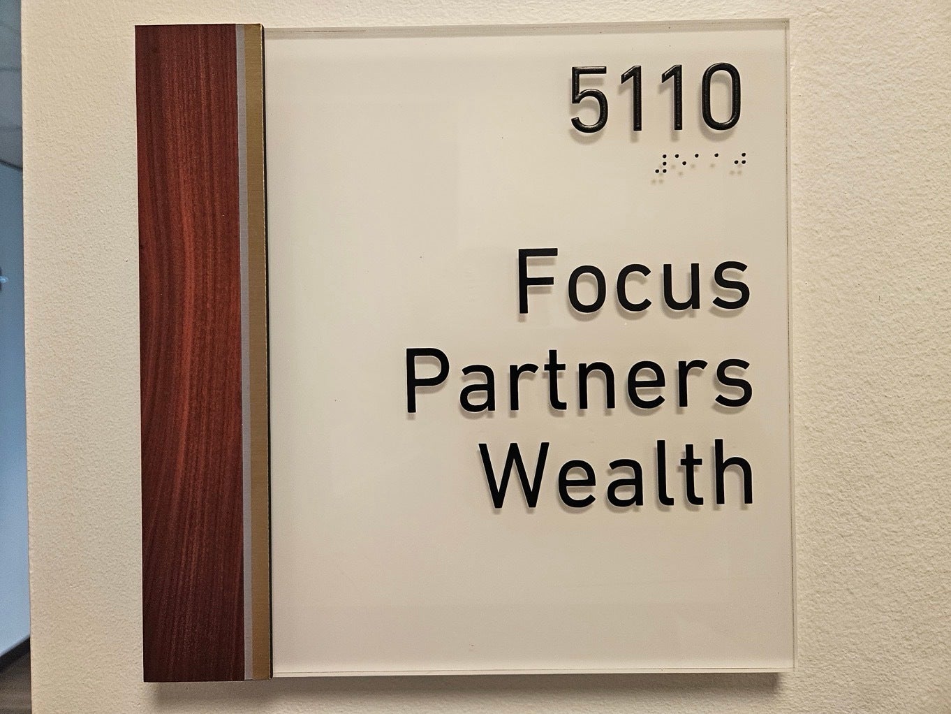 Custom Office Suite Plaques for Property Managers and Tenants