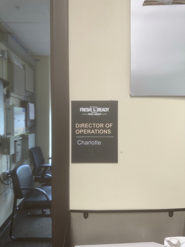 Custom Office Suite Plaques for Property Managers and Tenants