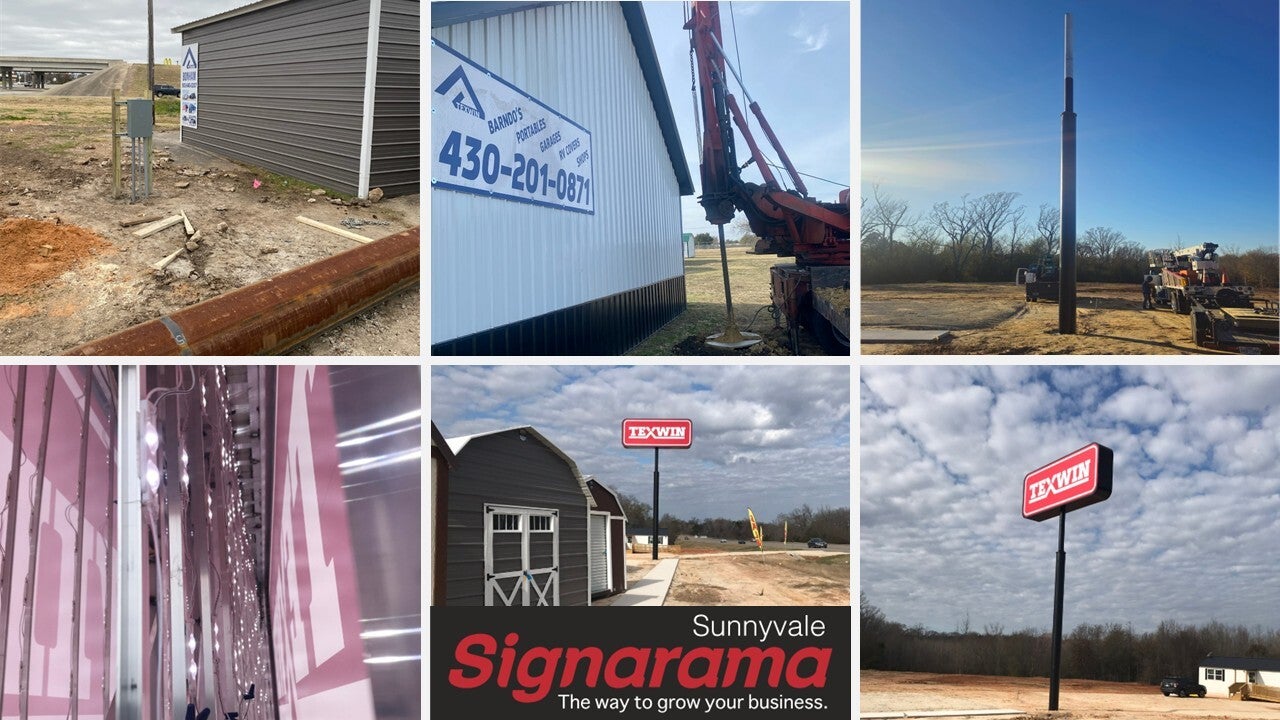 Boost Your Visibility with Custom Pole Signs in DFW and East Texas