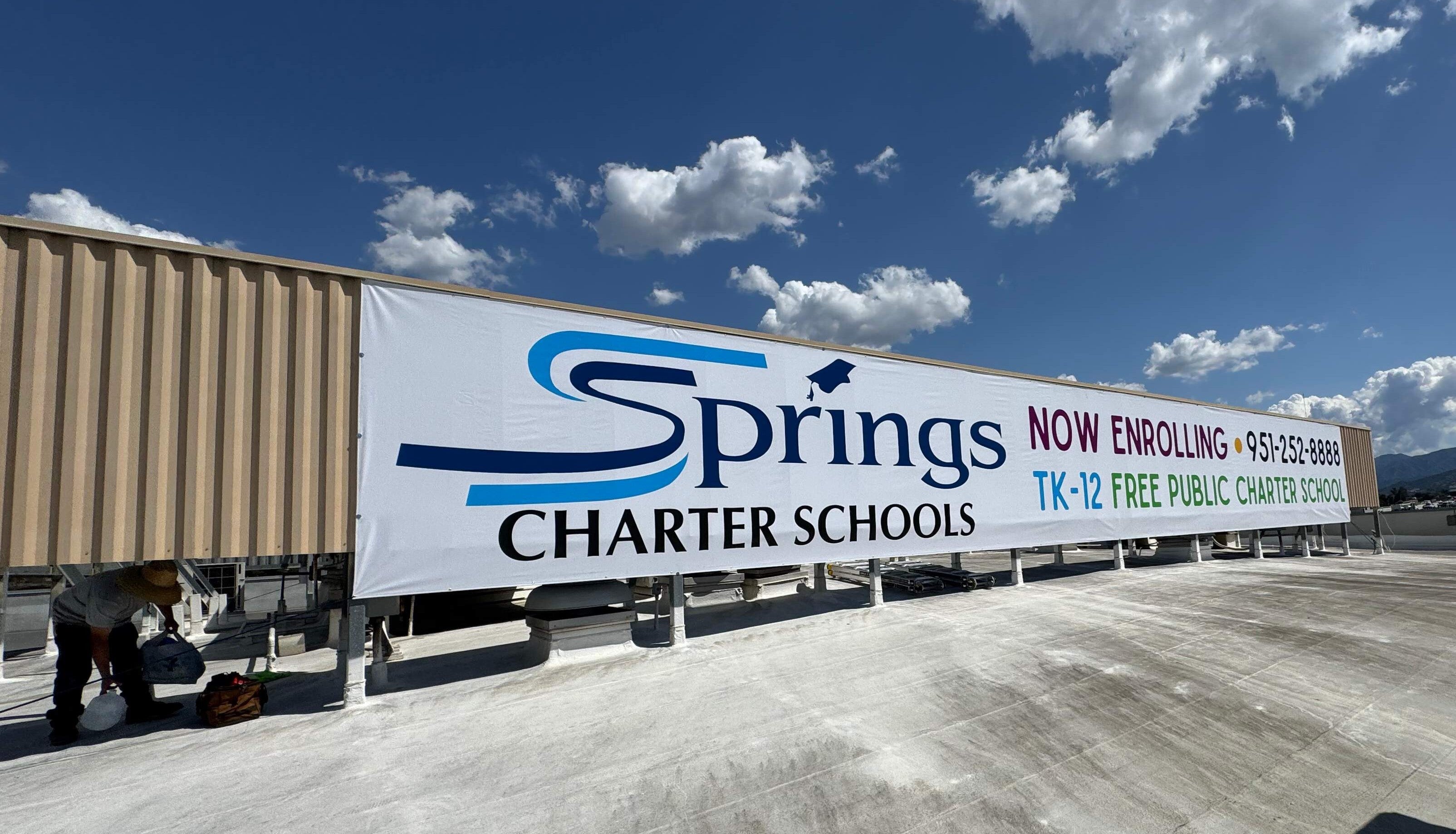 River Springs Charter School Banner