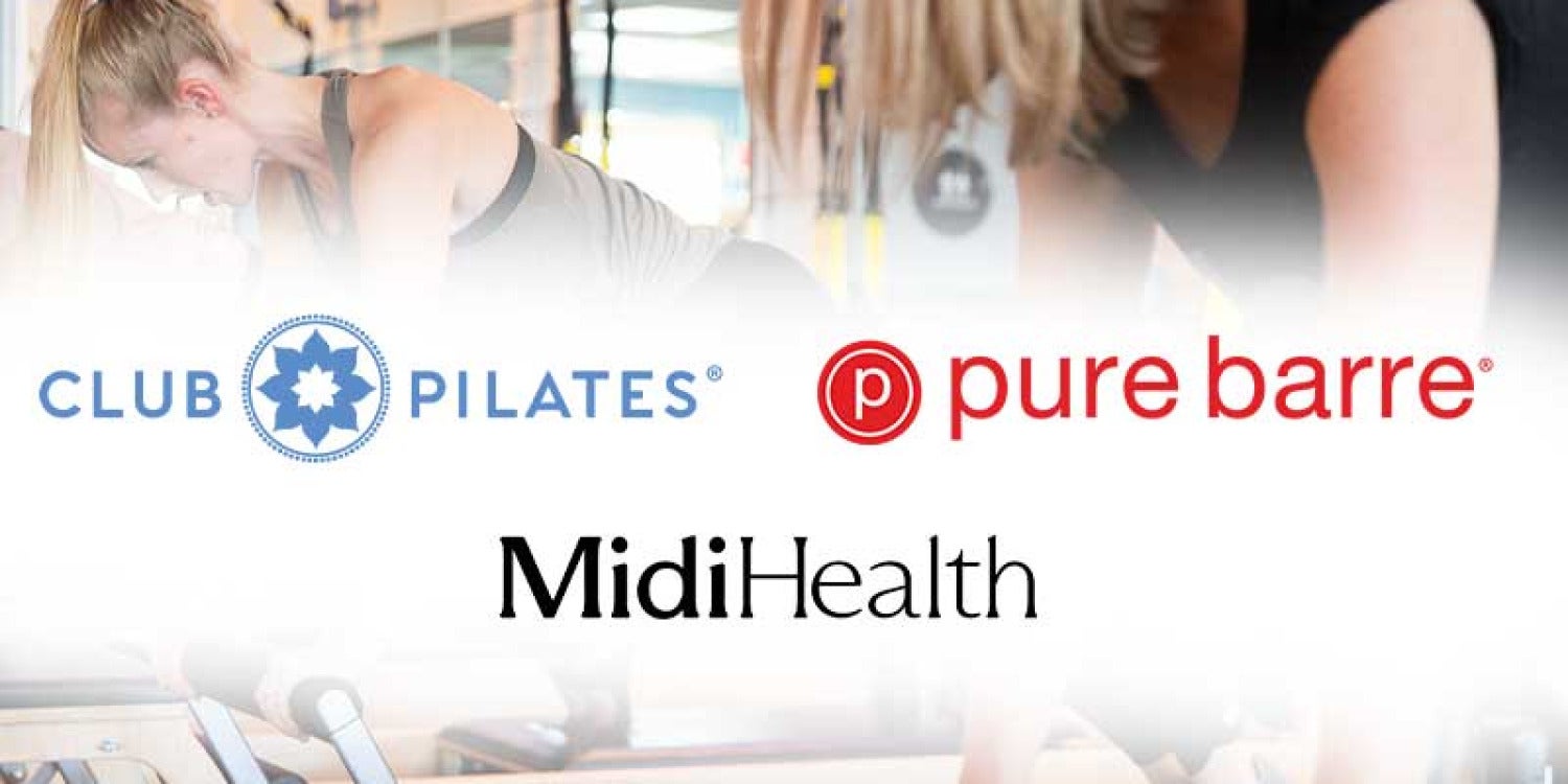 Club Pilates & Pure Barre Partner with Midi Health for Women | Gorilla Dash