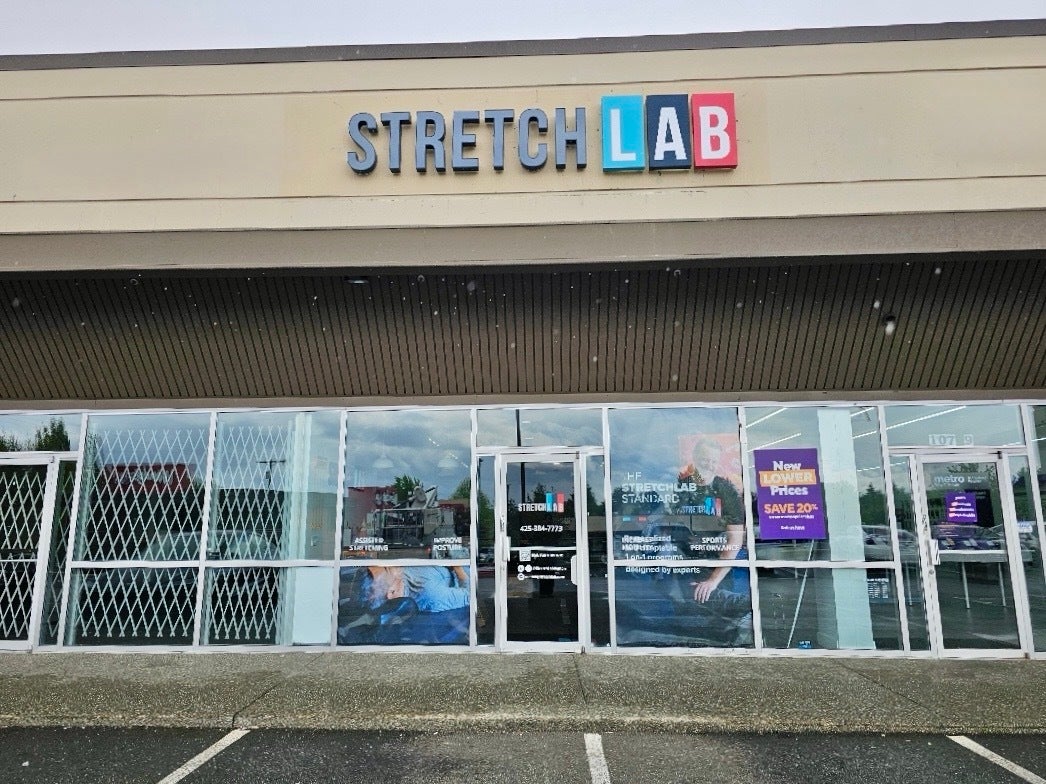 StretchLab Renton Grand Opening with Brand Signage: Boost Flexibility ...